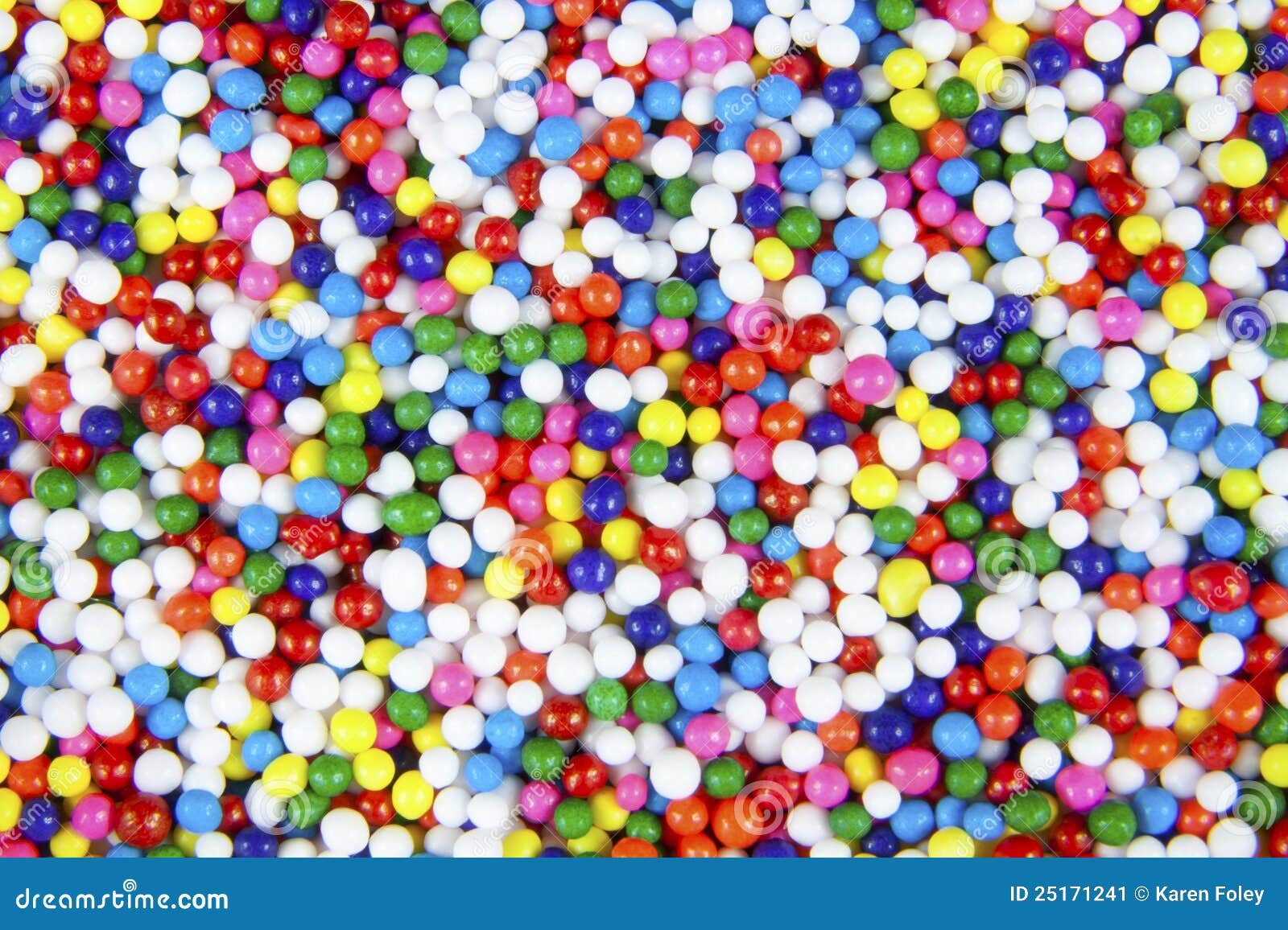 Candy Nonpareils Colors and Textures Stock Image - Image of texture ...