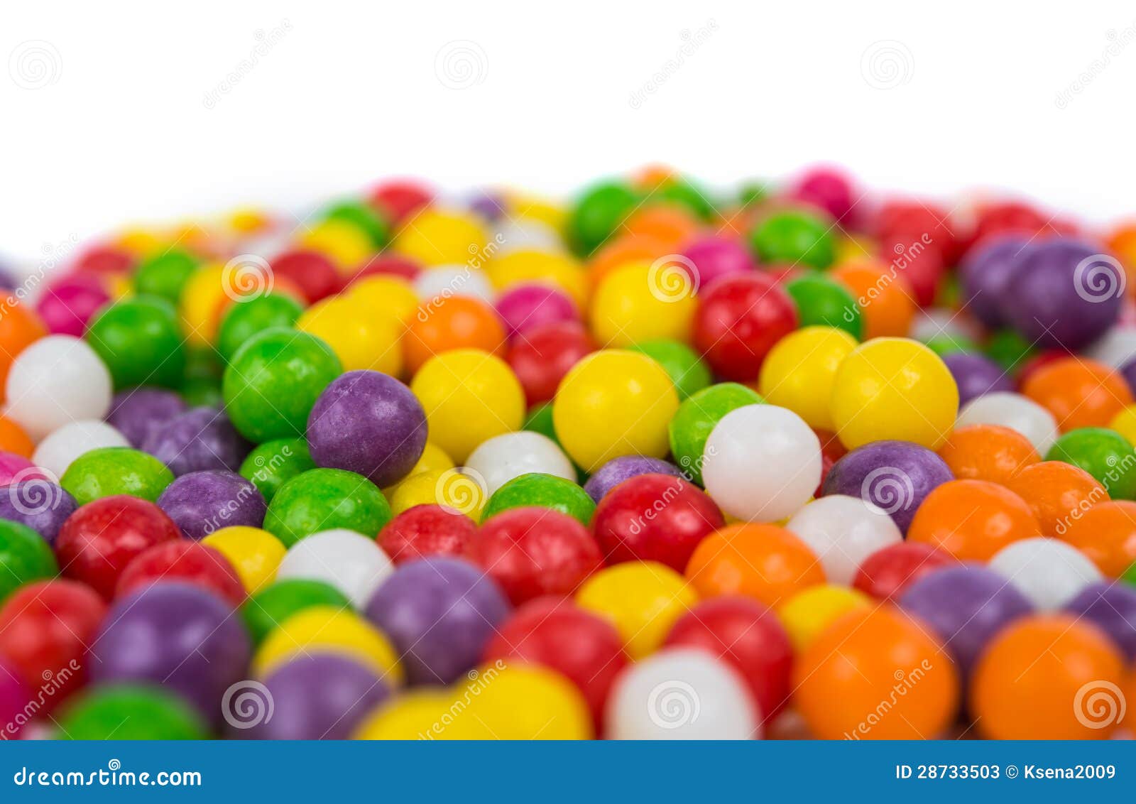 Colorful candy peas stock image. Image of drop, orange - 28733503