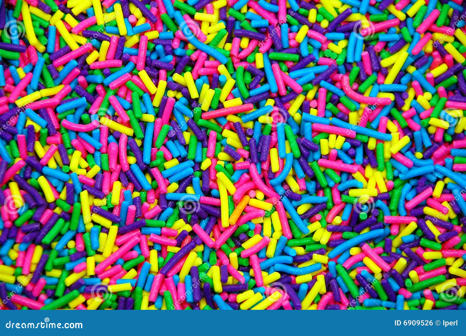 Colorful candy sprinkles stock photo. Image of sweet, decoration - 6909526