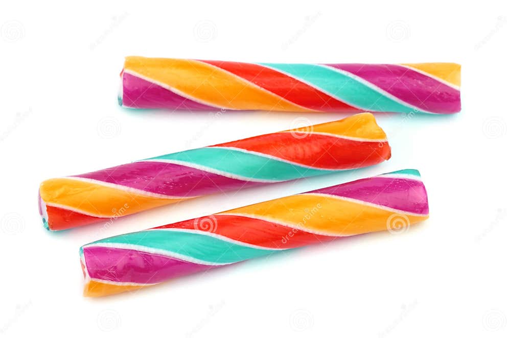 Colorful candy sticks stock photo. Image of orange, natural - 62658872