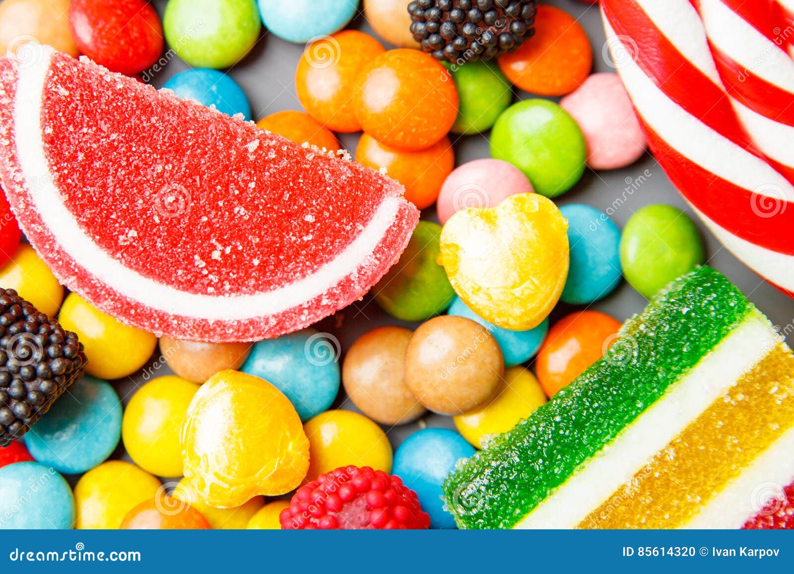 Colorful candy. Top view stock photo. Image of holiday - 85614320