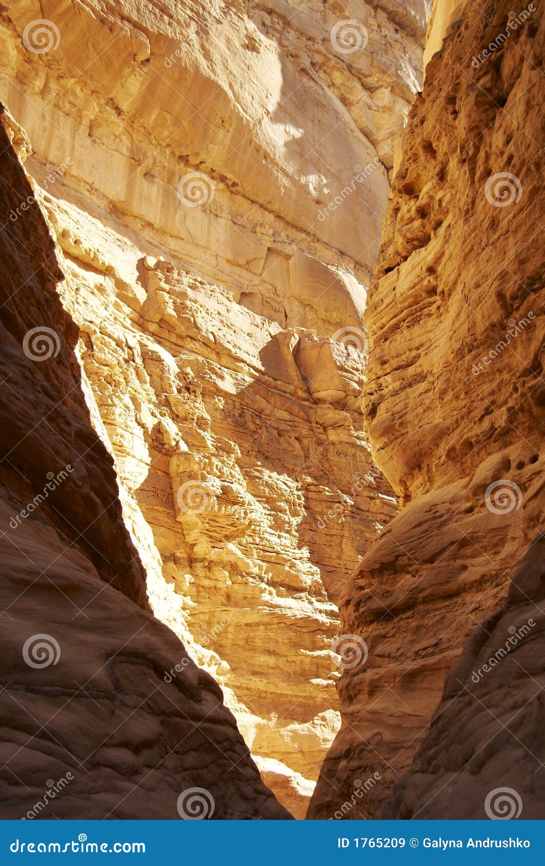 Colorful canyon in Egypt stock image. Image of erosion - 1765209