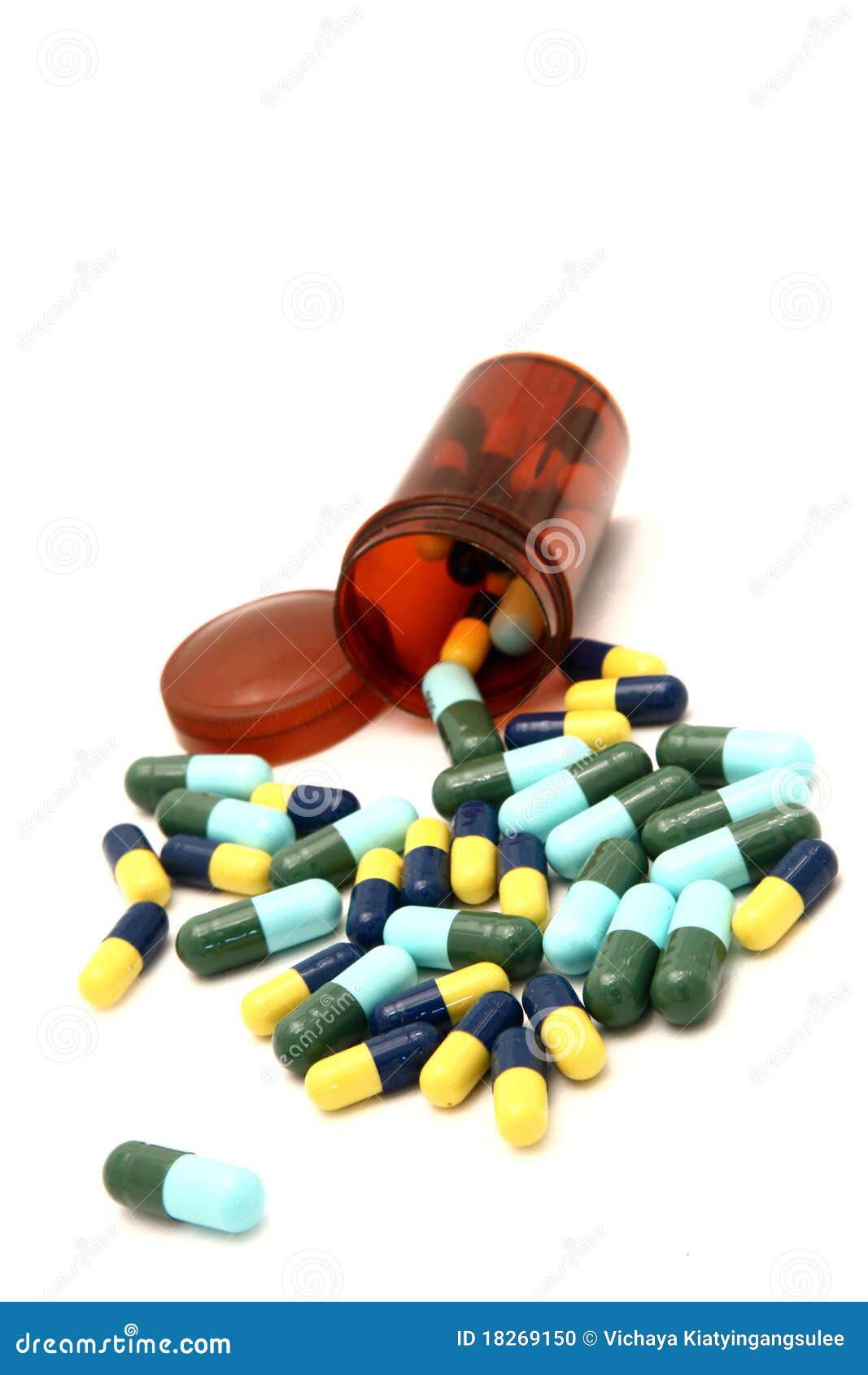 Colorful capsule stock photo. Image of overdose, cure - 18269150