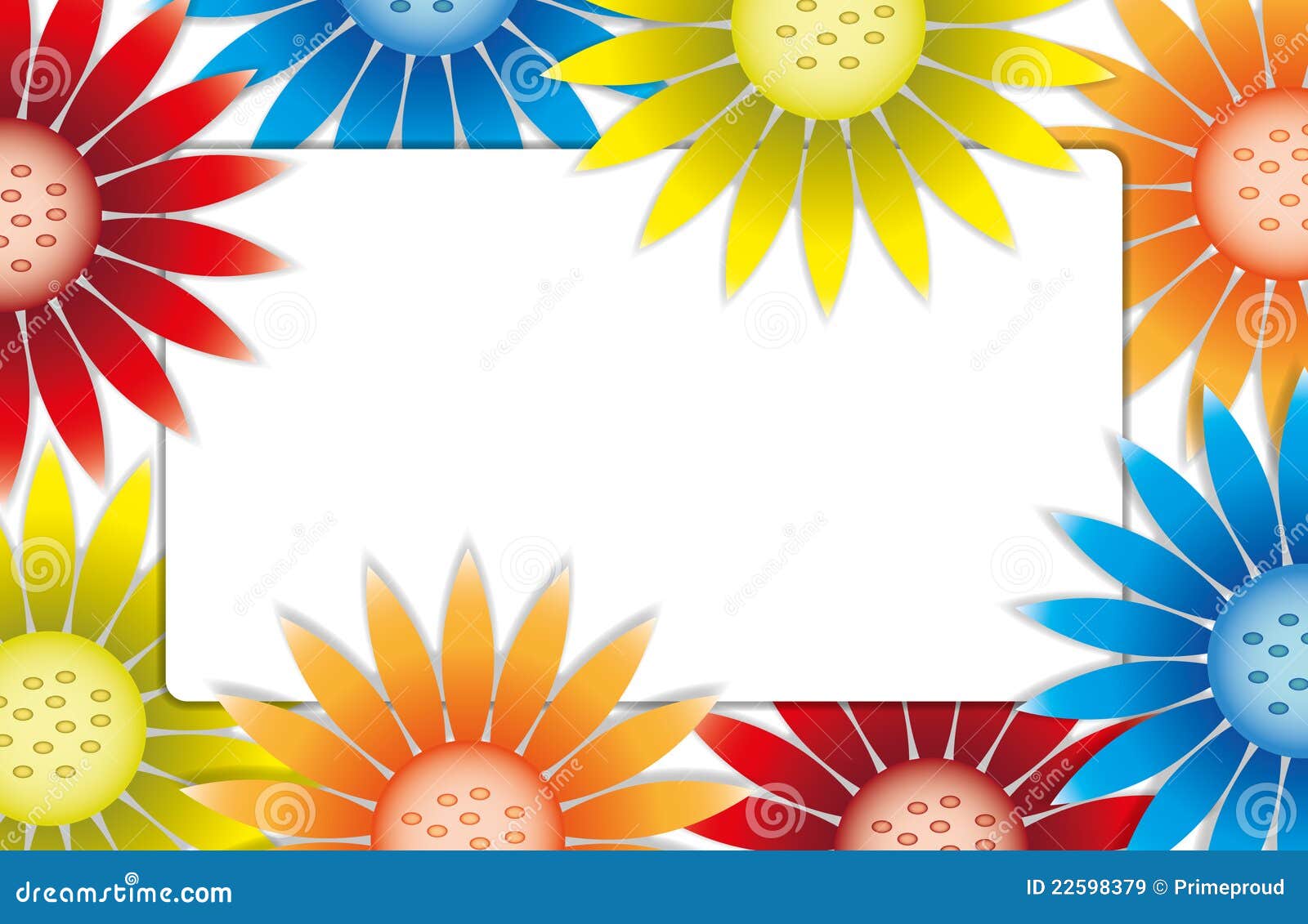Colorful card. stock vector. Illustration of colorful - 22598379