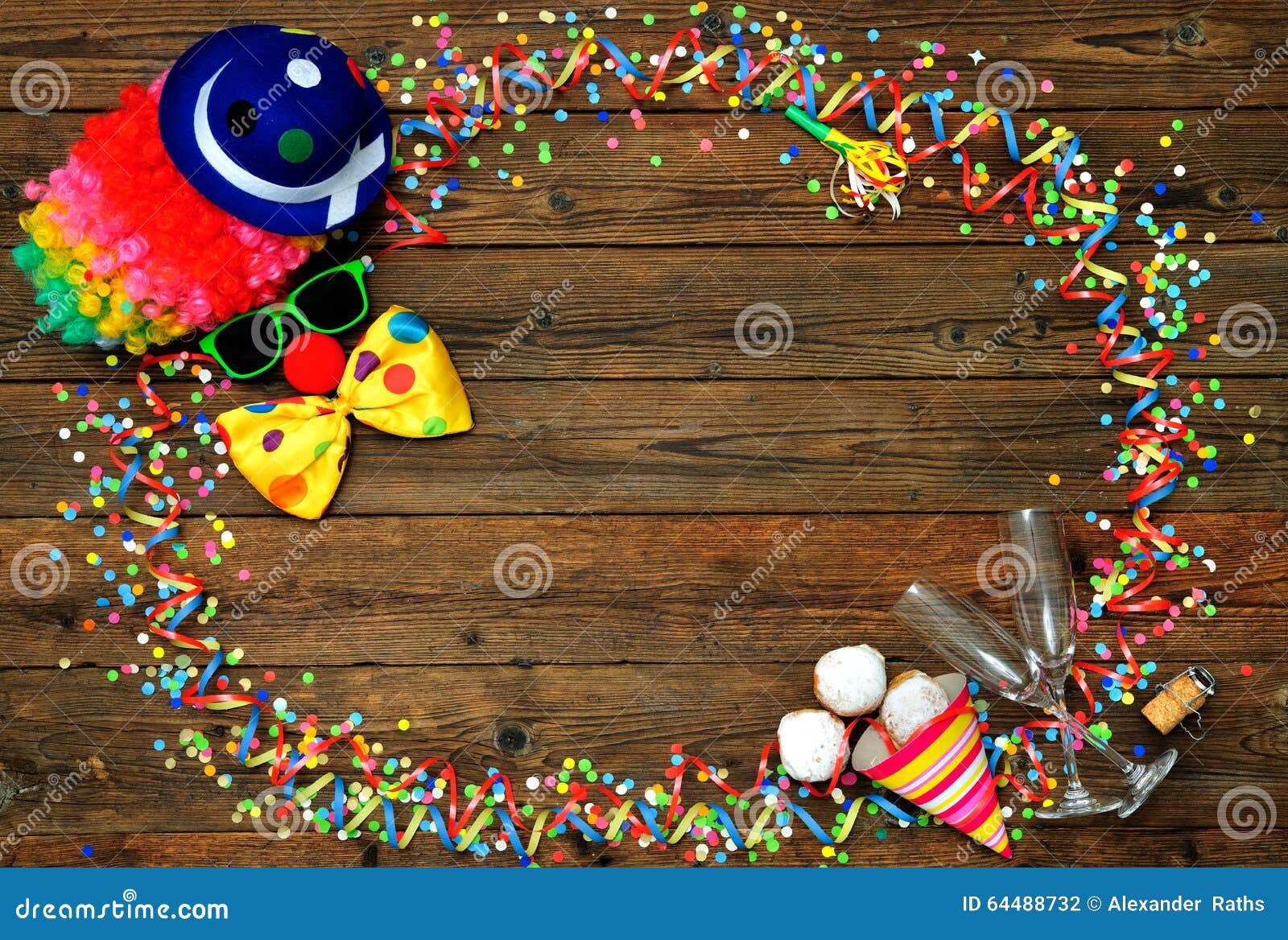 Colorful Carnival Background Stock Photo - Image of event, banner: 64488732