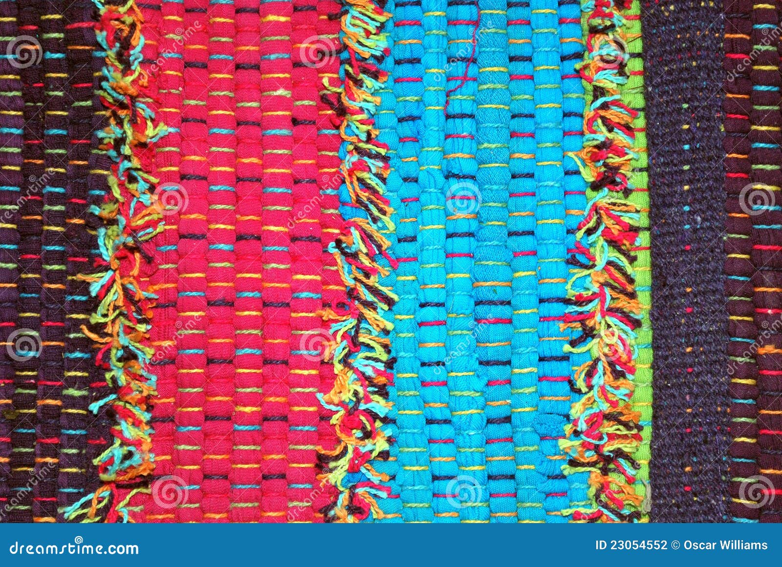 Colorful carpet. stock photo. Image of weave, fabric - 23054552