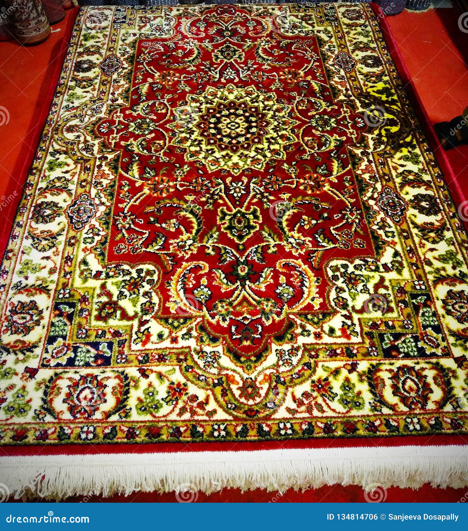 Colorful carpet stock photo. Image of colorful, carpet - 134814706