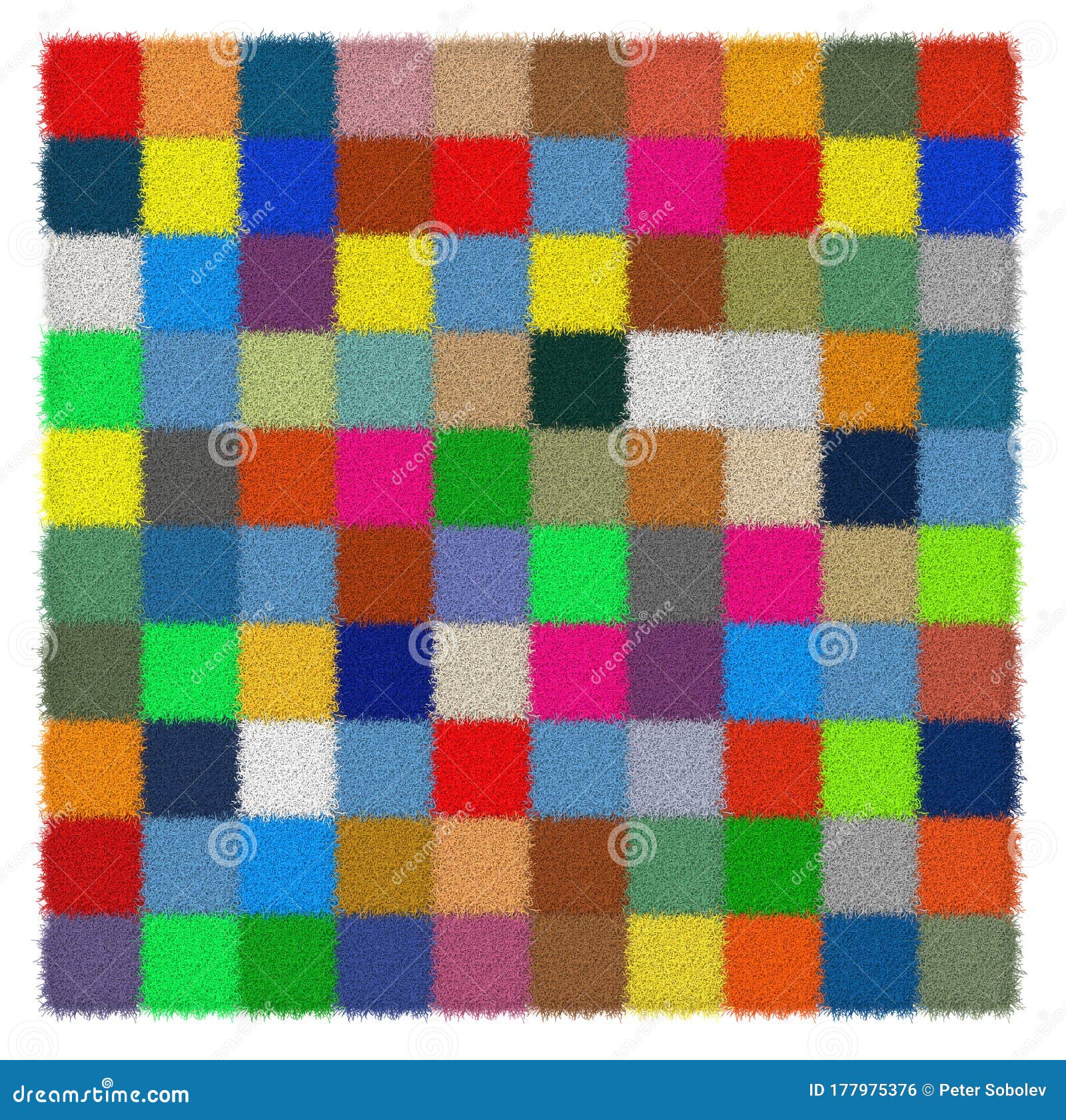 Colorful carpet samples stock illustration. Illustration of tile ...