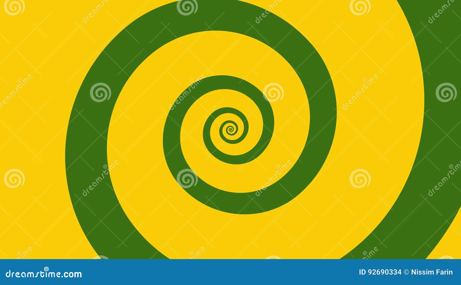 Colorful Cartoon Spiral Spinning in a Loop Stock Footage - Video of ...