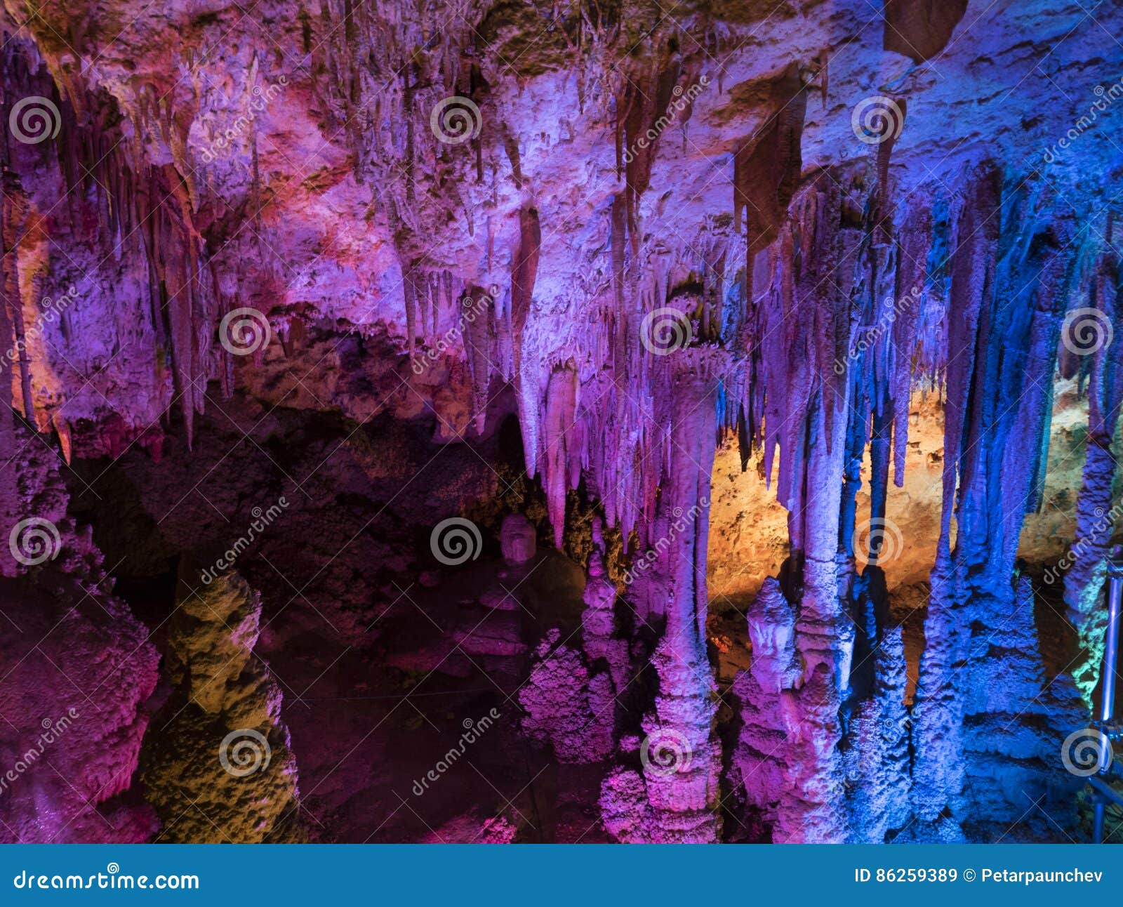 Colorful cave stock image. Image of cover, beauty, geological - 86259389