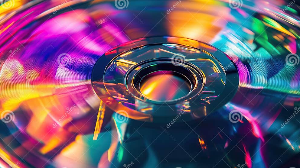 Colorful CD stock image. Image of design, colours, empty - 330815951