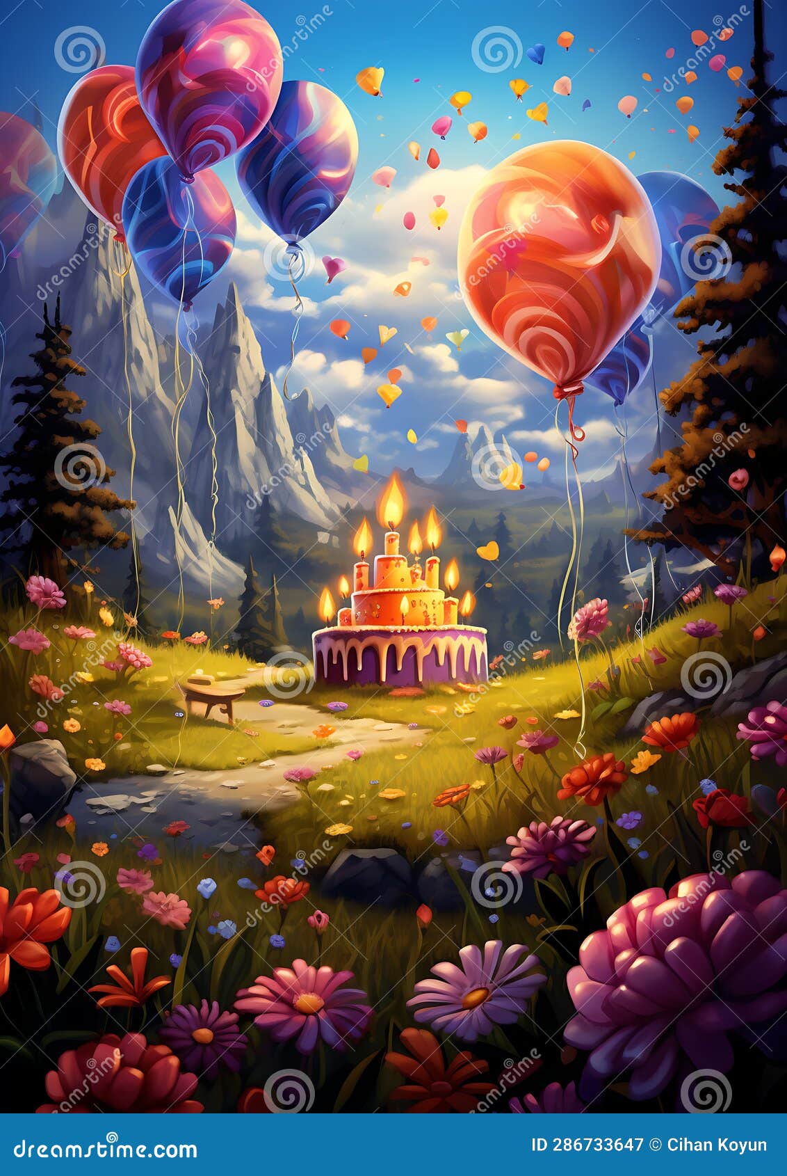 Colorful Celebration Frames Stock Illustration - Illustration of ...