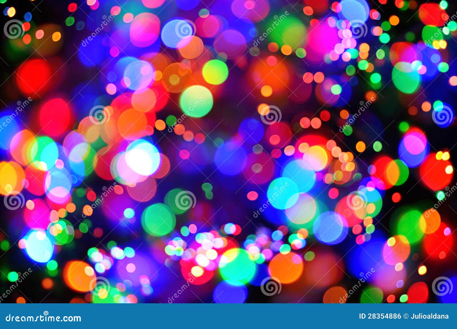 Colorful Celebration Lights Stock Photo - Image of beautiful, dark ...