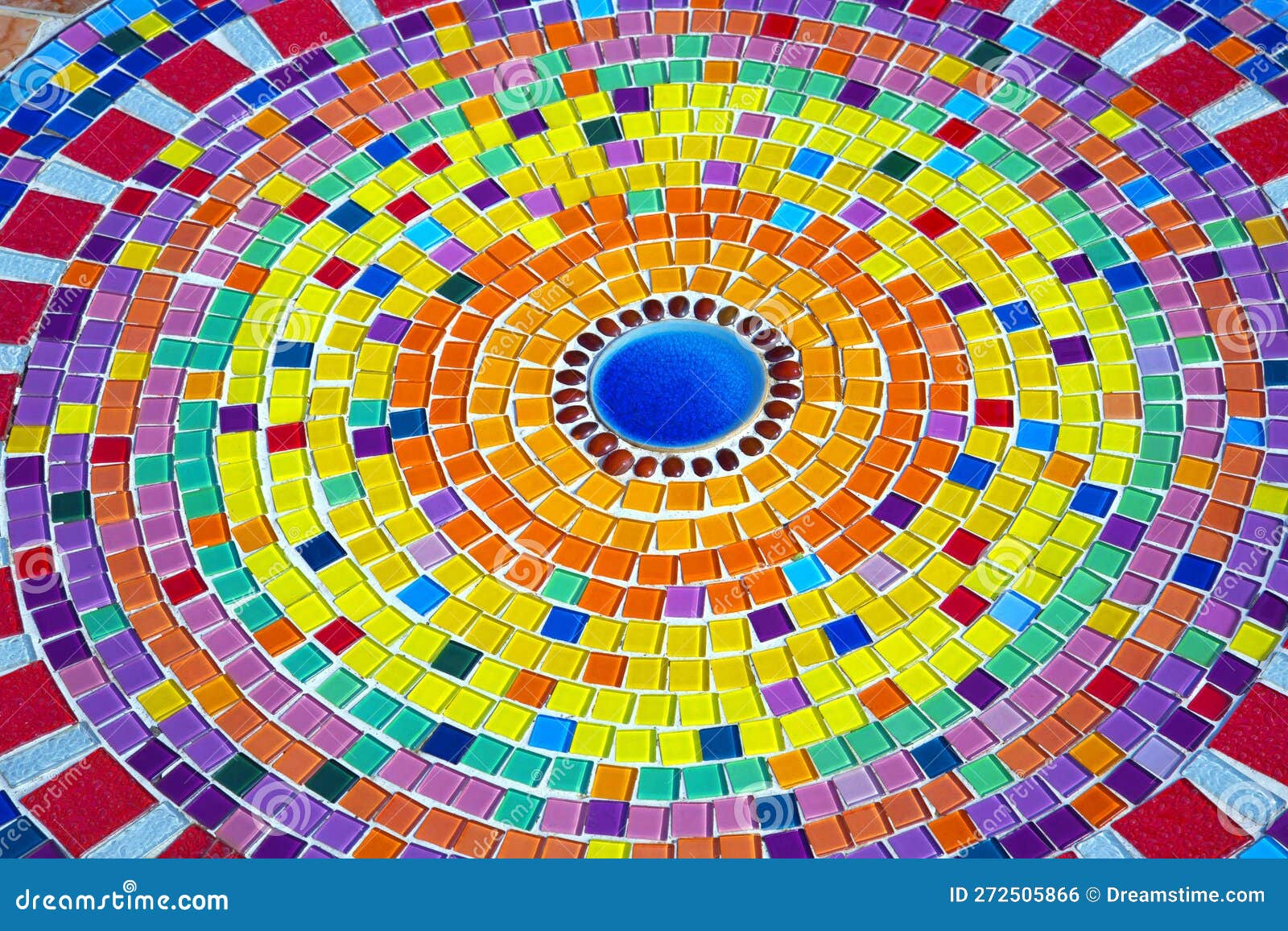 Colorful ceramic motifs. stock photo. Image of orange - 272505866