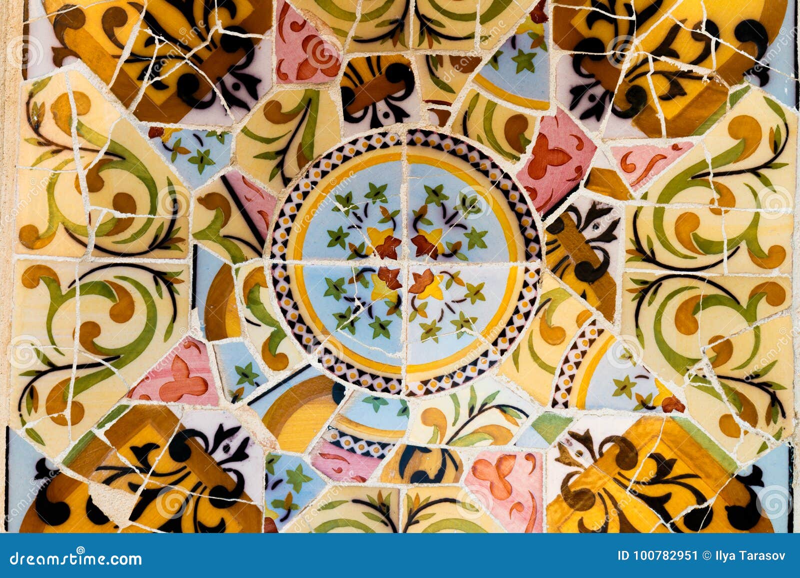 Colorful Ceramic Pattern Background Stock Image - Image of concept ...