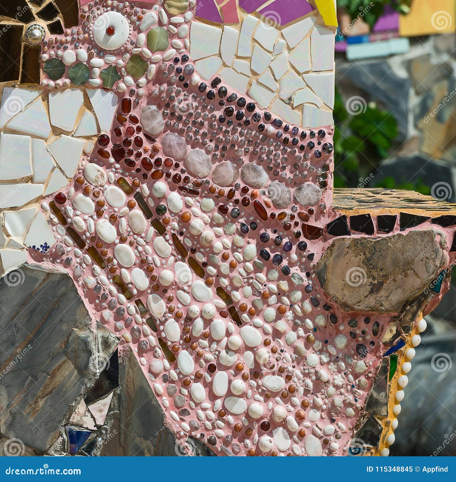 Close up ceramic. stock image. Image of pattern, abstract - 115348845