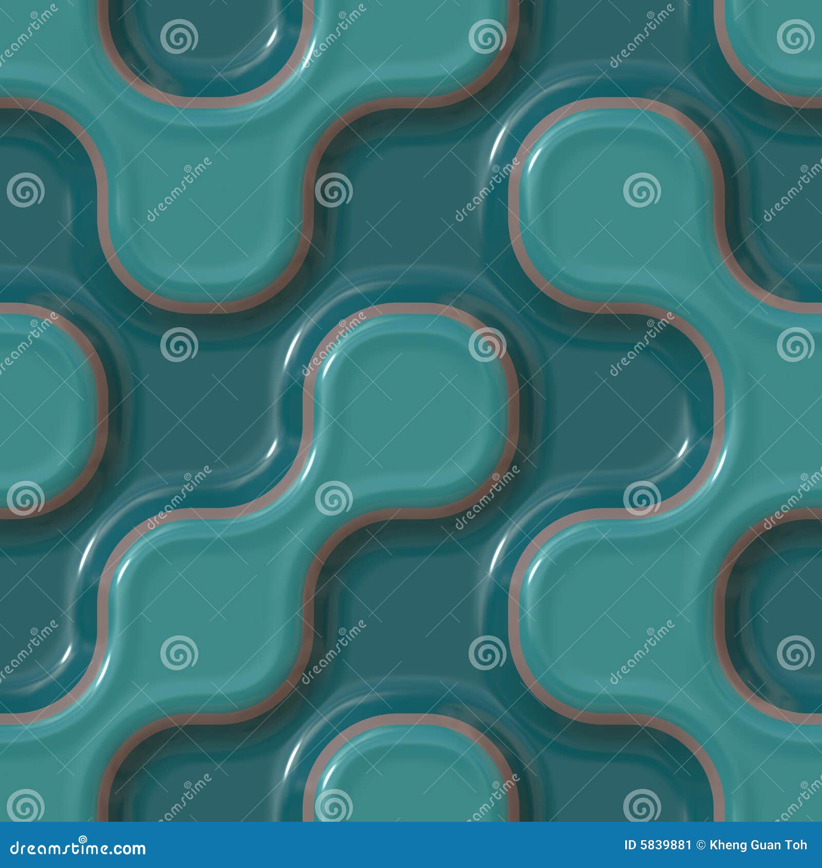 Colorful ceramic patterns stock illustration. Illustration of curved ...