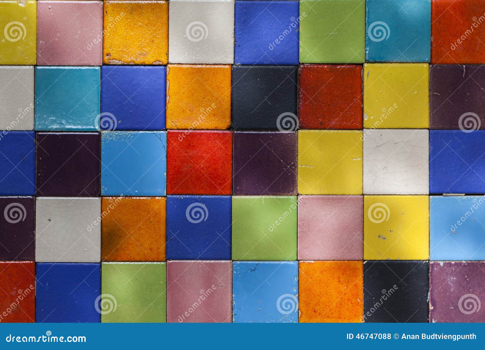 Colorful Ceramic Floor Tiles Stock Photo | CartoonDealer.com #92597838