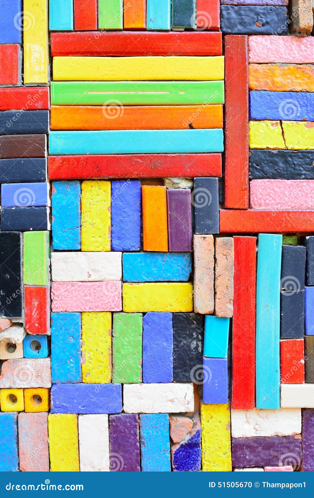 Colorful Ceramic Tile Patterns Background. Stock Photo - Image of ...