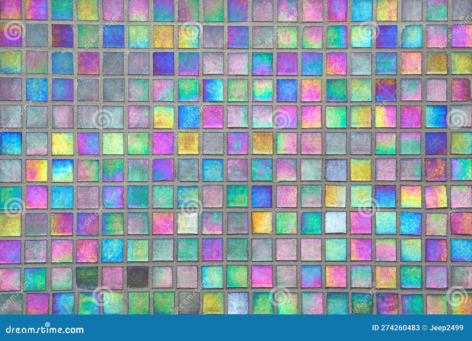Colorful Ceramic Tile Wall. Stock Image - Image of wallpaper, wall ...
