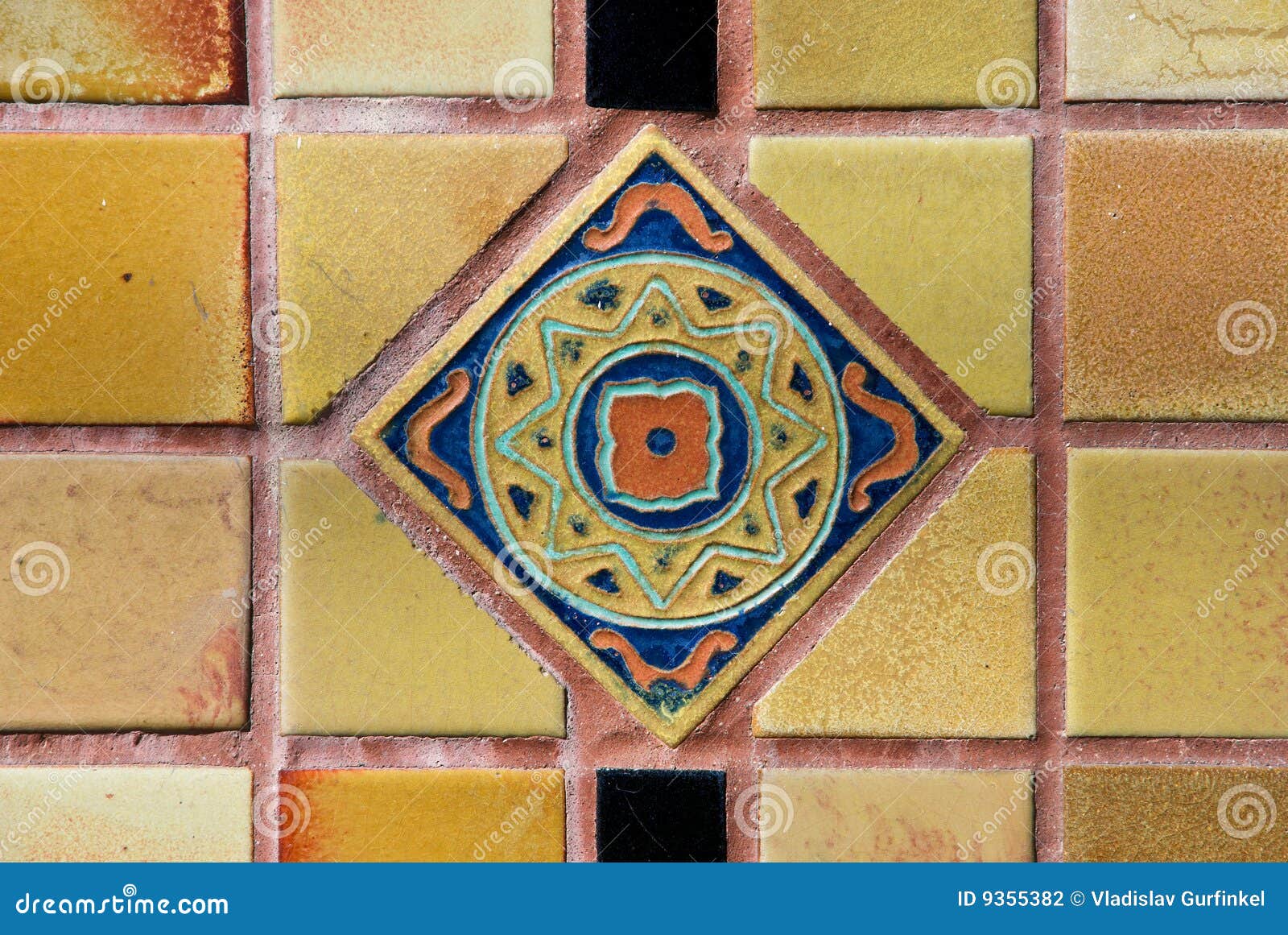 Colorful ceramic tiles stock photo. Image of home, design - 9355382