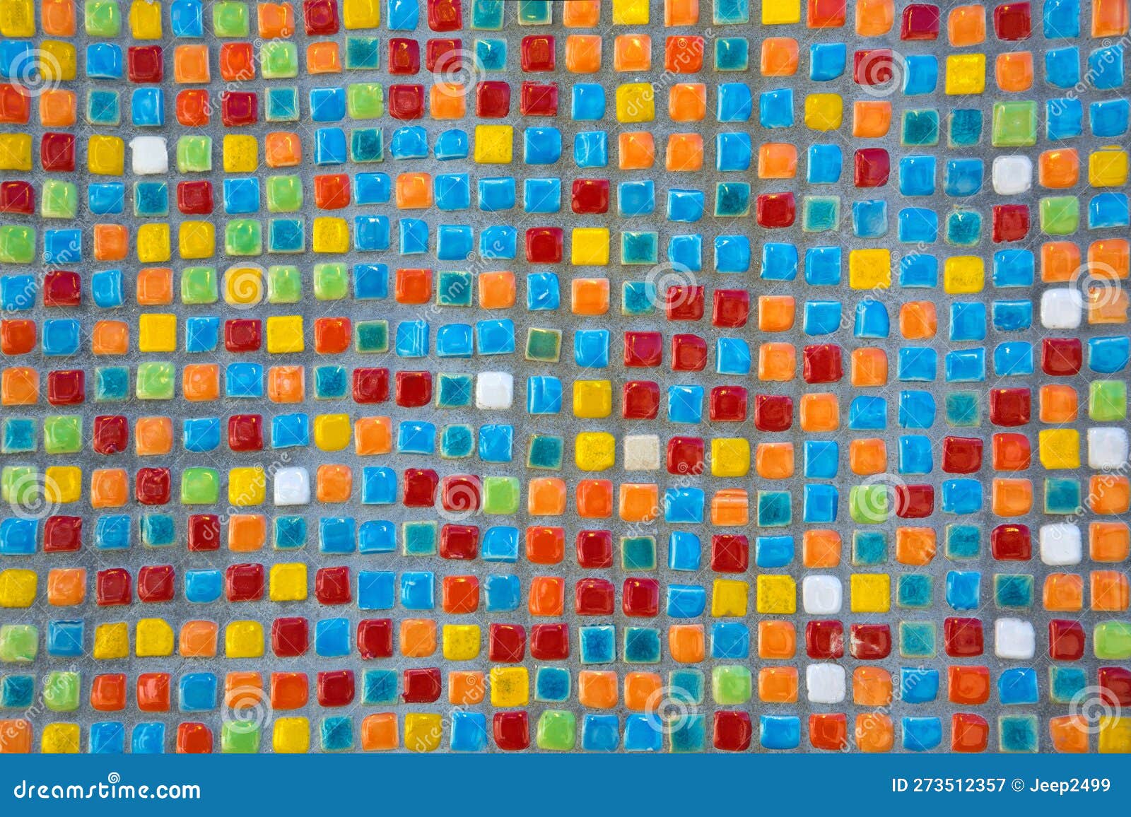 Colorful Ceramic Wall Pattern. Stock Illustration - Illustration of ...