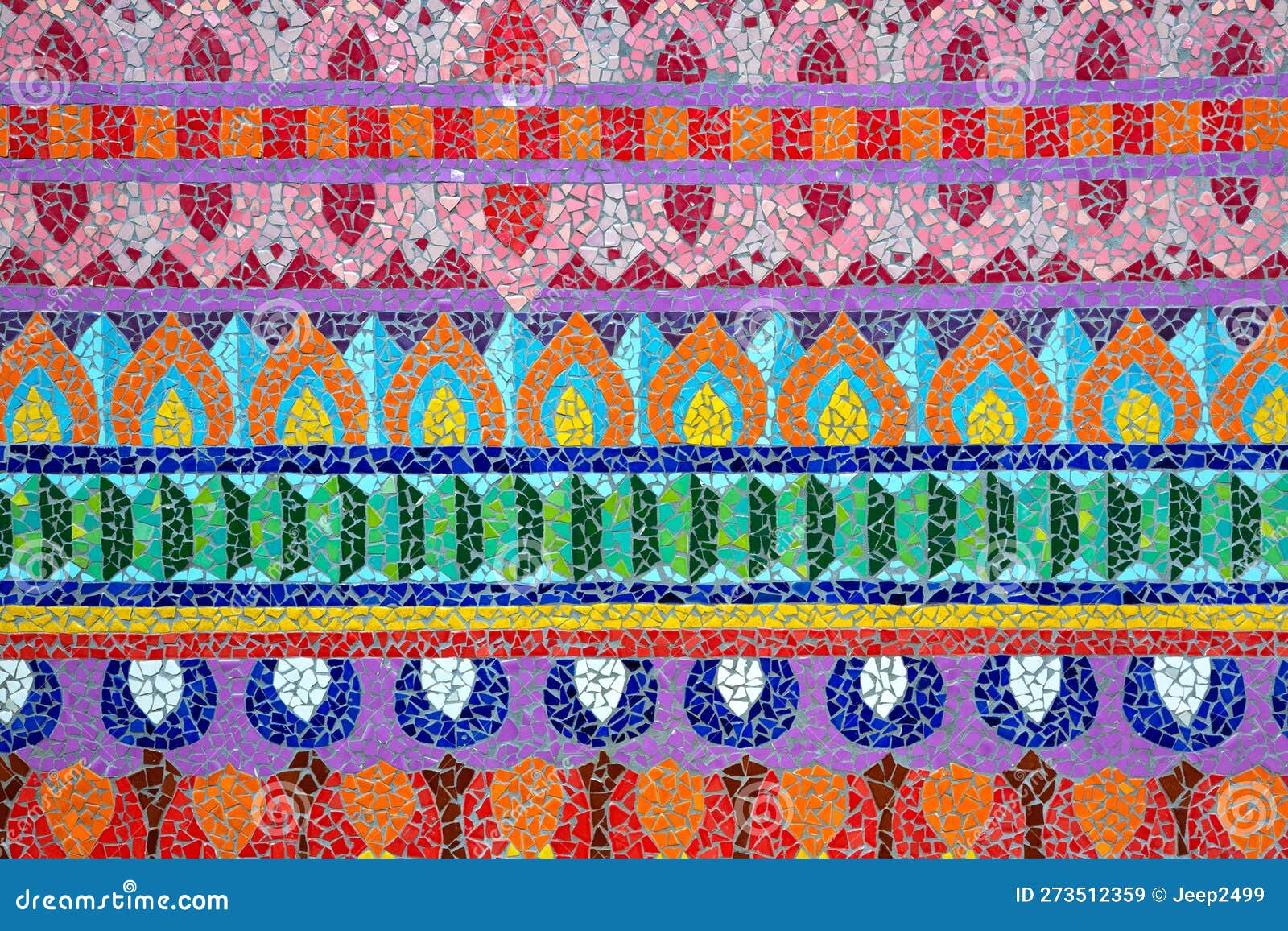Colorful Ceramic Wall Pattern . Stock Image - Image of ceramic, fabric ...