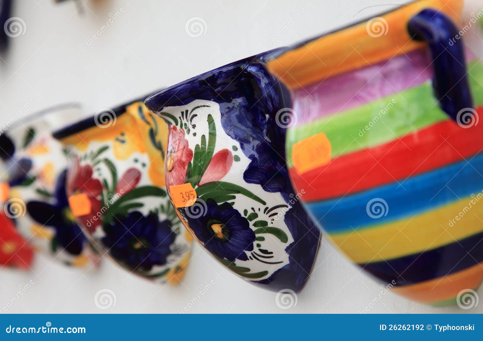 Colorful ceramics stock photo. Image of colorful, ceramics - 26262192