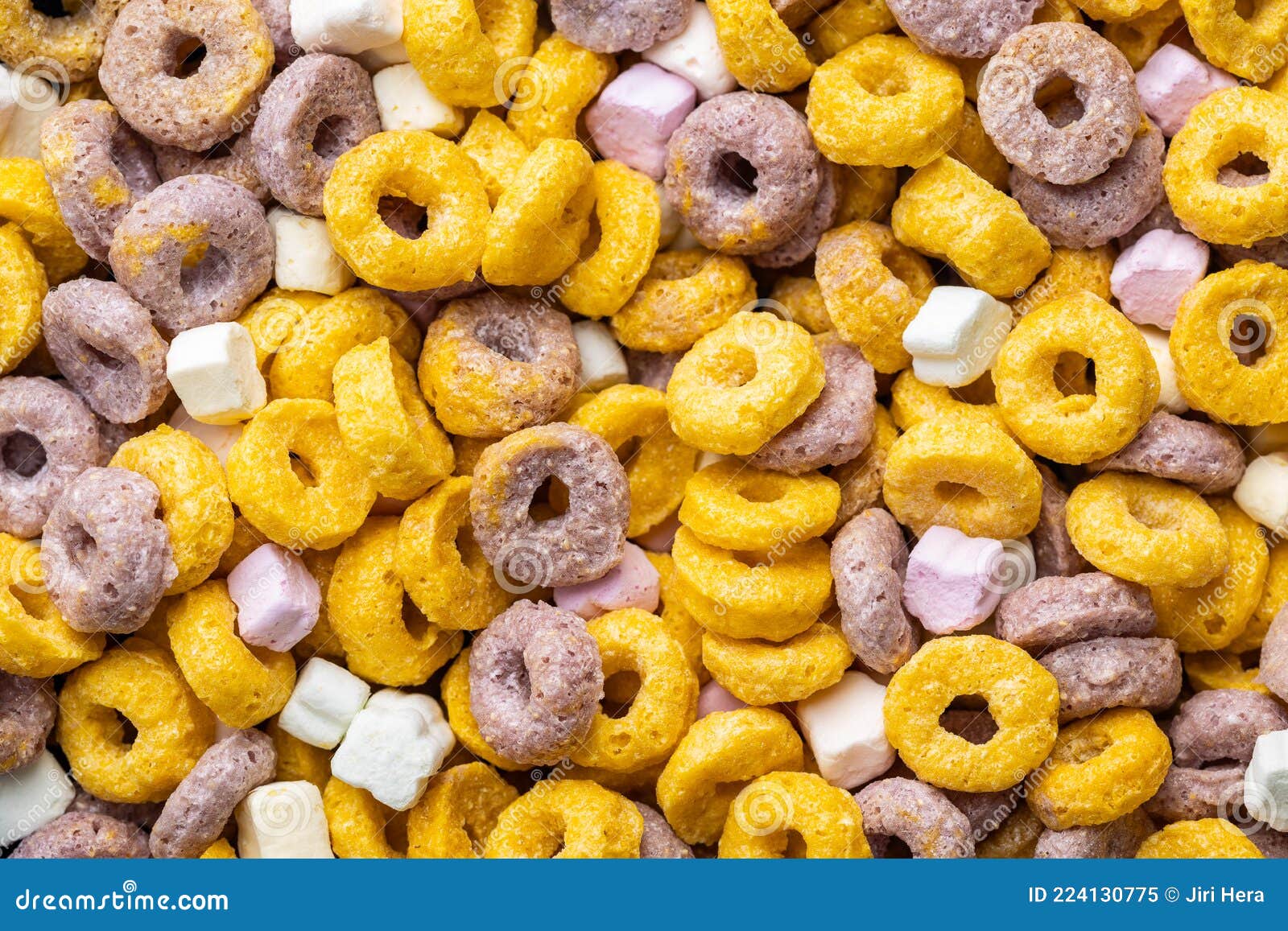 Colorful cereal rings stock image. Image of loops, fruit - 224130775