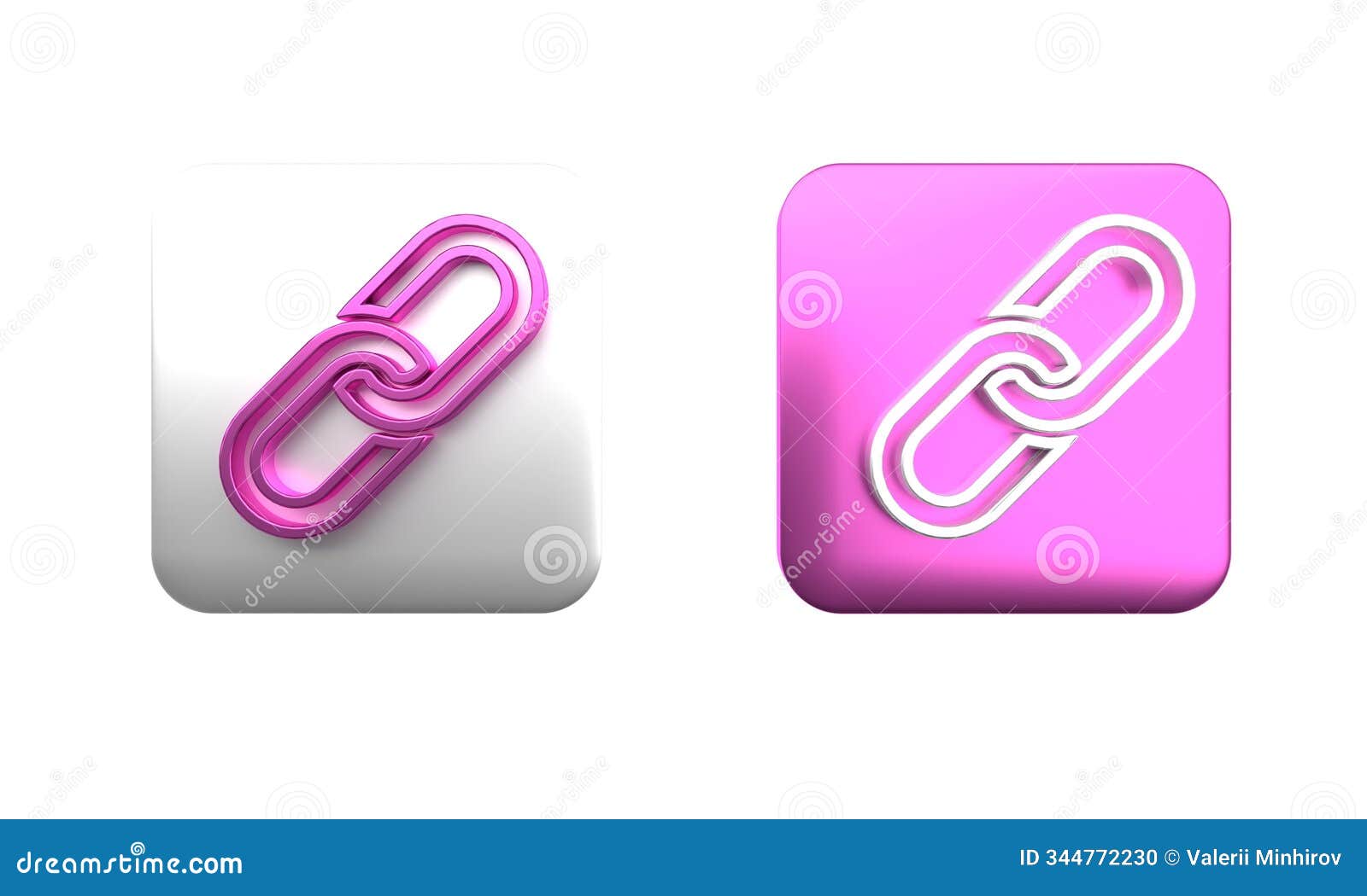 Colorful Chain Diagram Infographics For Presentations. Timeline Vector ...