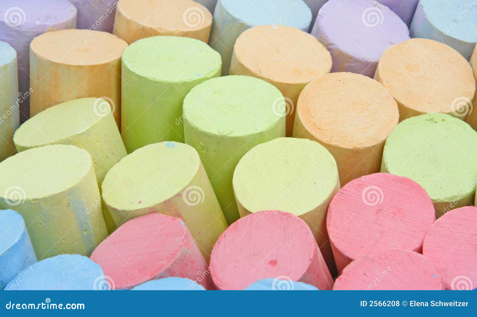 Colorful chalk stock photo. Image of tint, texture, learn - 2566208