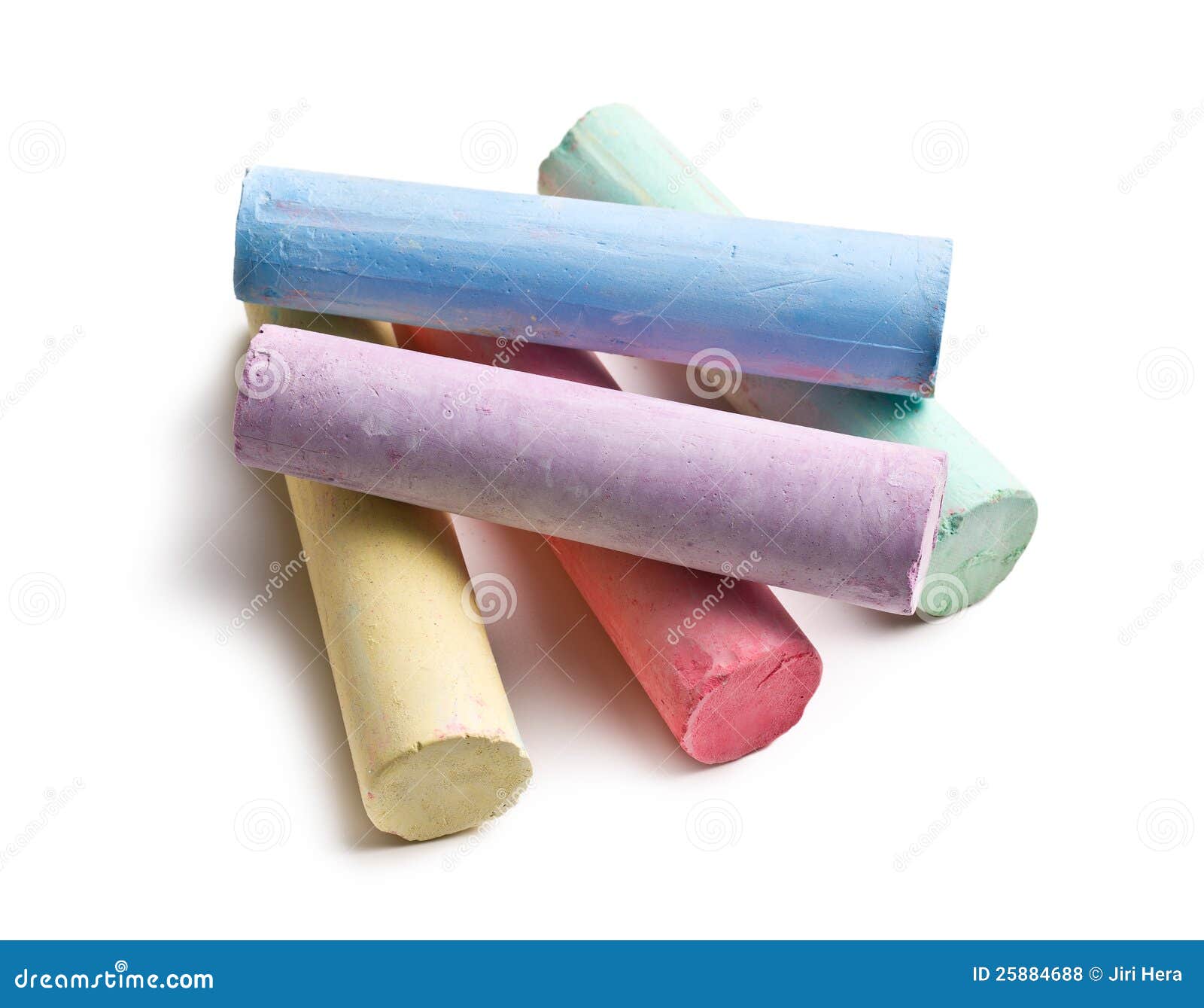 Colorful chalks stock photo. Image of closeup, childhood - 25884688