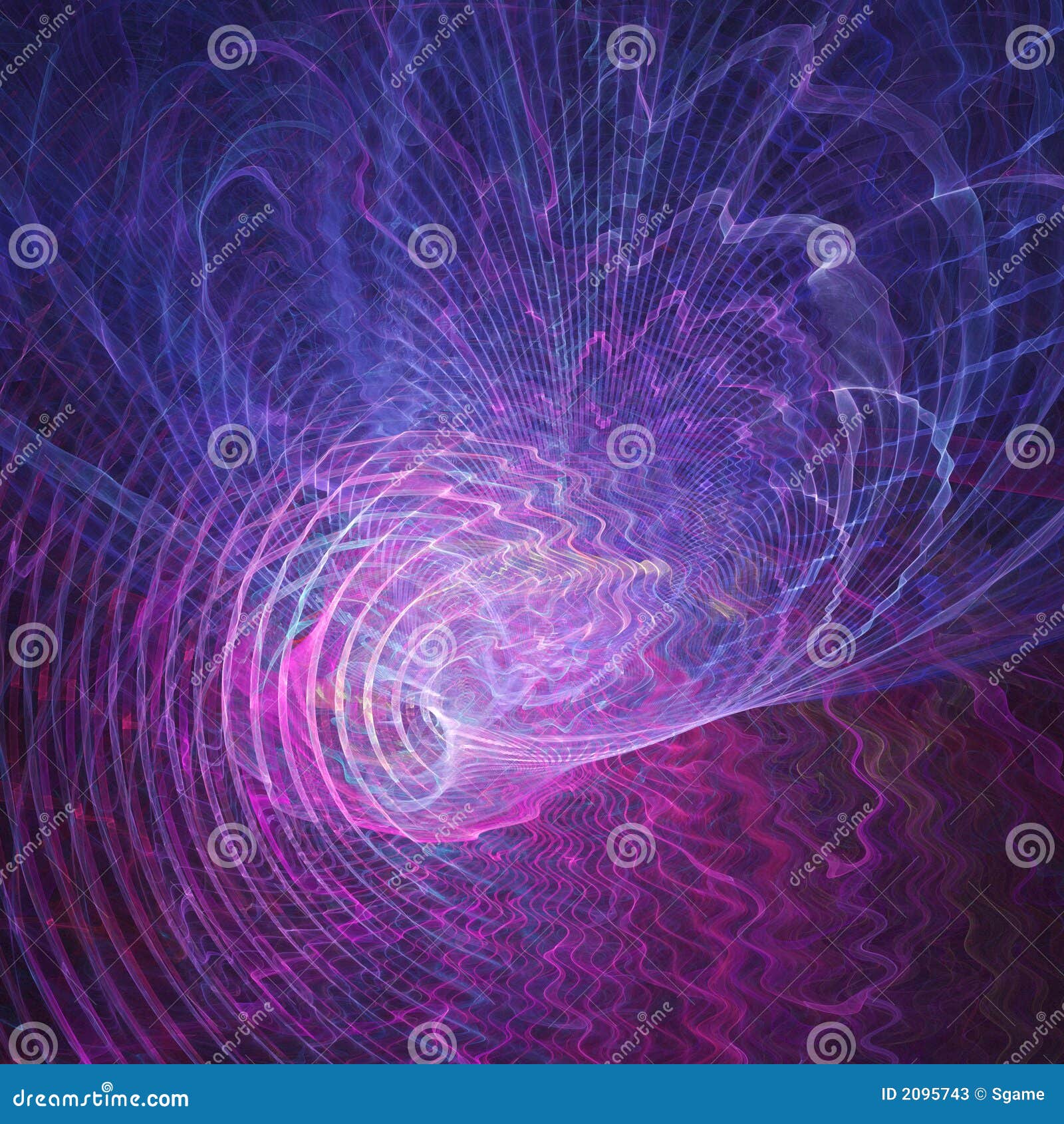 Colorful chaos waves stock illustration. Illustration of illusion - 2095743