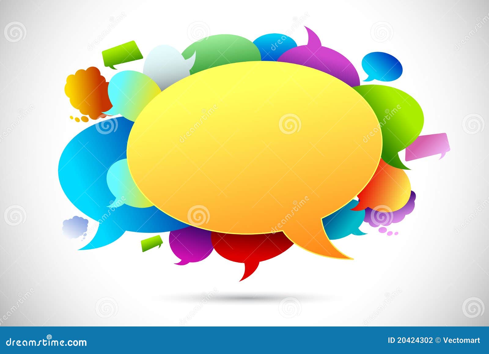 Chat Bubble Icon, Social Media Communication Sign Royalty-Free Stock ...