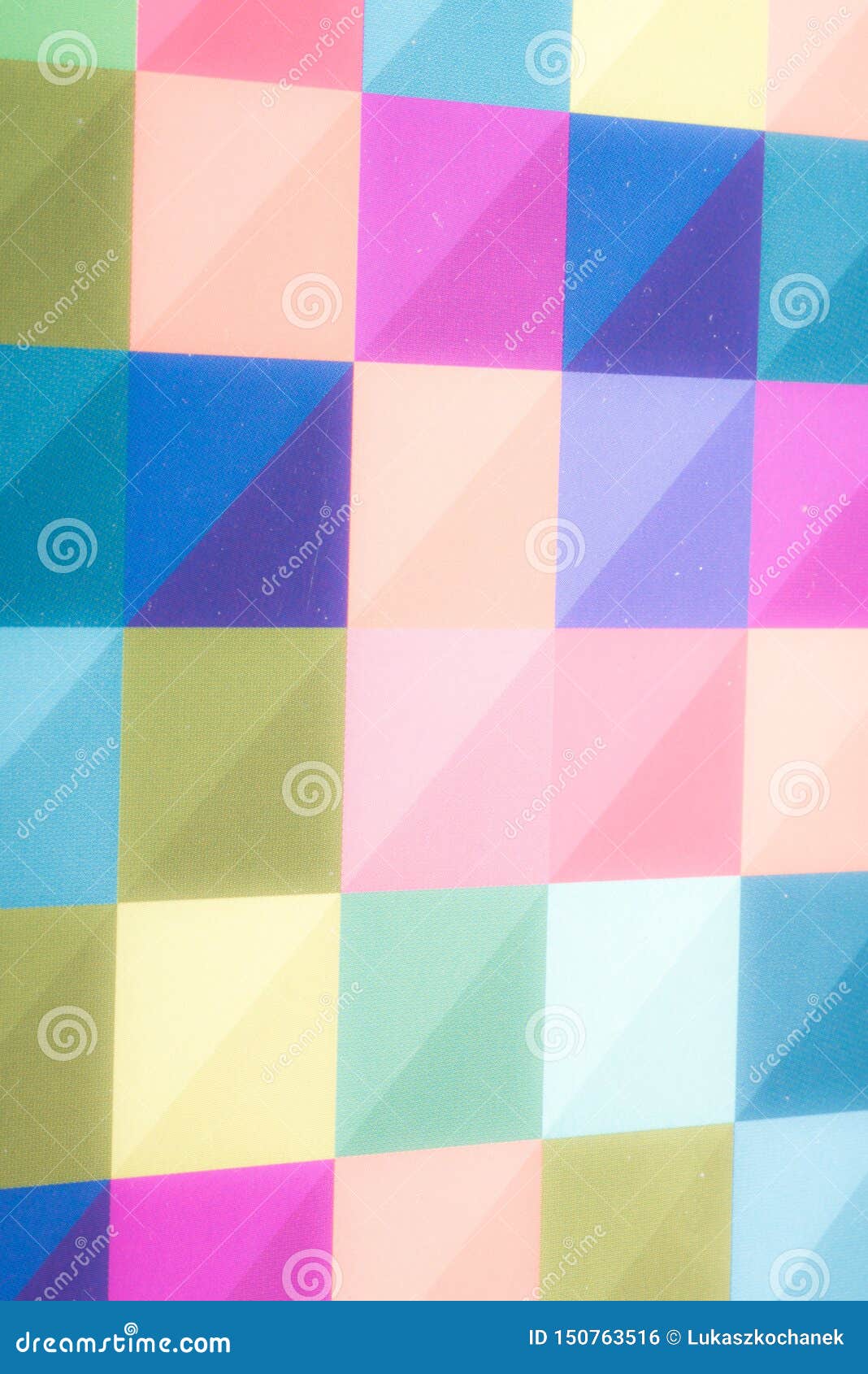 Colorful Checkered Abstract Background, Variable Sizes Backdrop Stock ...