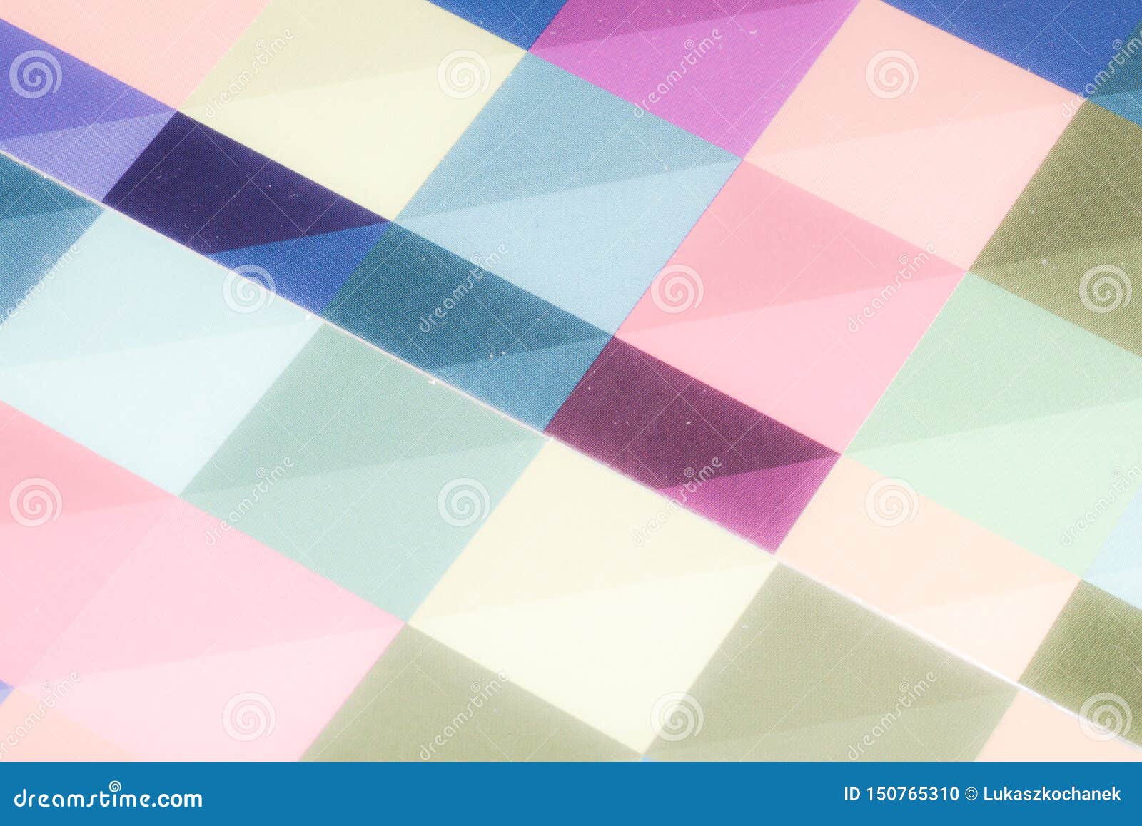 Colorful Checkered Abstract Background, Variable Sizes Backdrop Stock ...