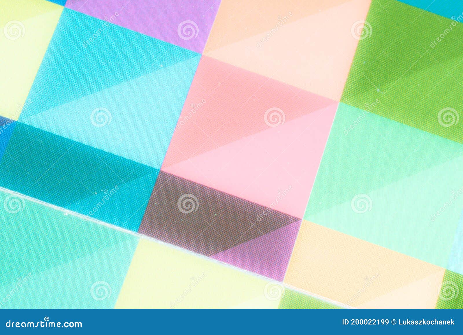 Colorful Checkered Abstract Background, Variable Sizes Backdrop Stock ...