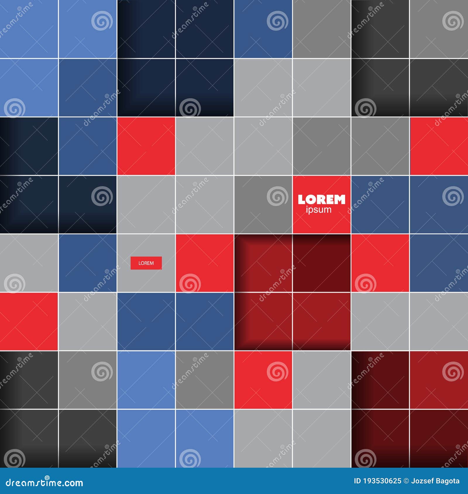 Colorful Checkered Background Design Stock Vector - Illustration of ...