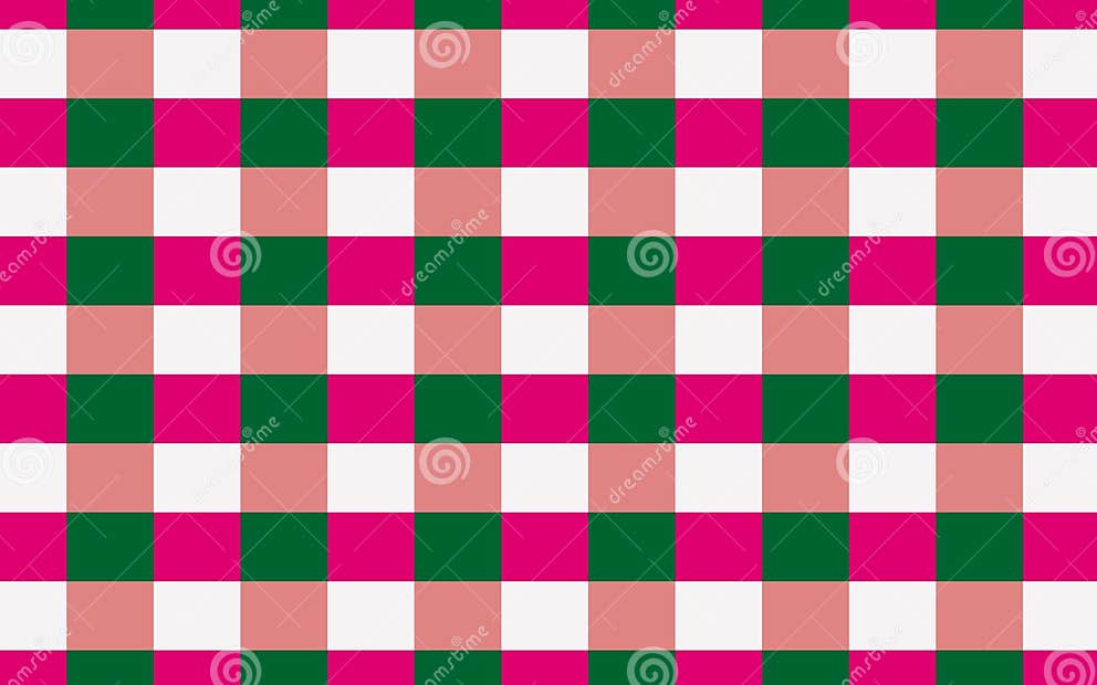 Colorful Checkered Pattern Background. Seamless Pattern Illustration ...