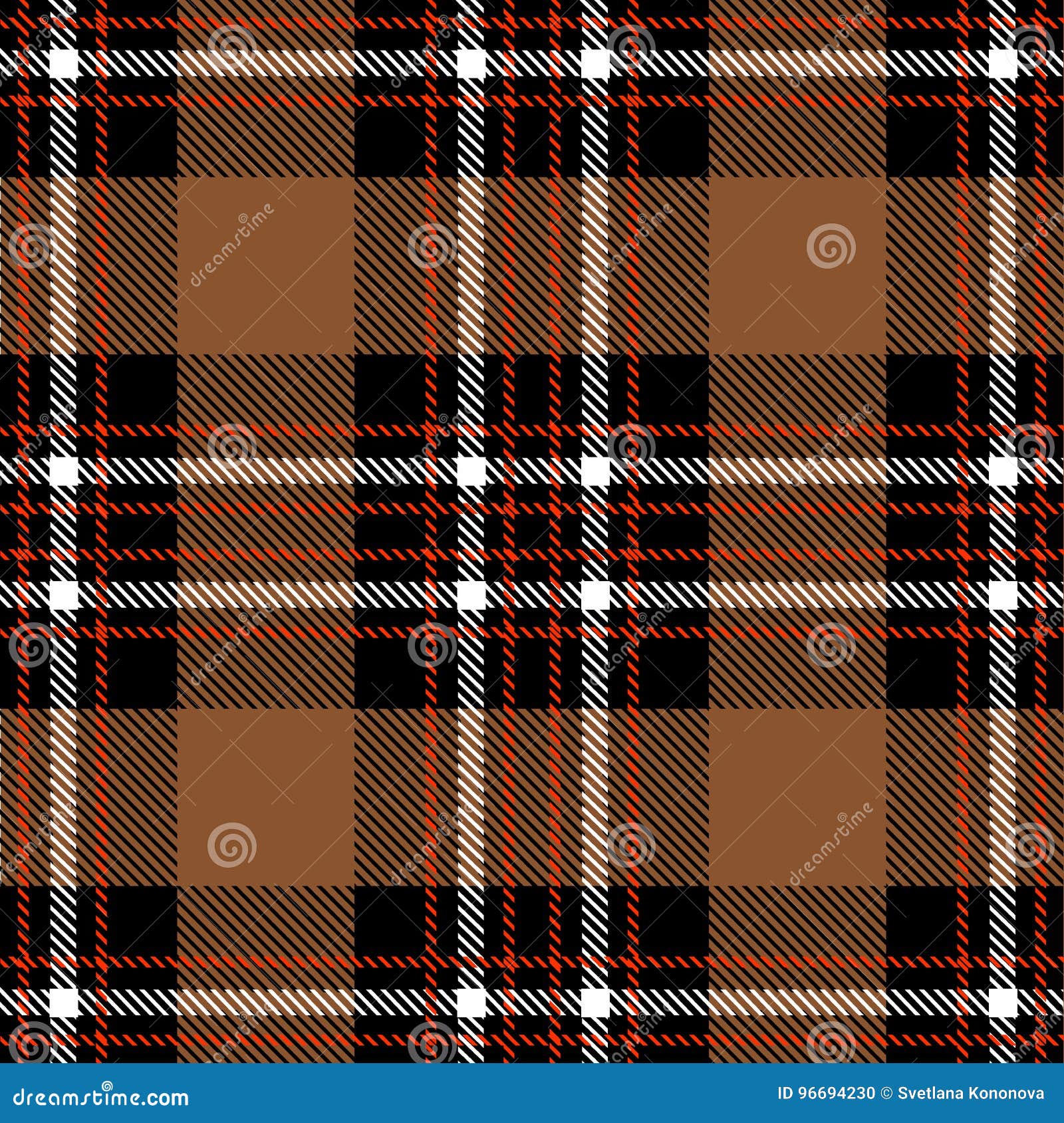 Colorful Checkered Pattern for School Uniform. Stock Vector ...