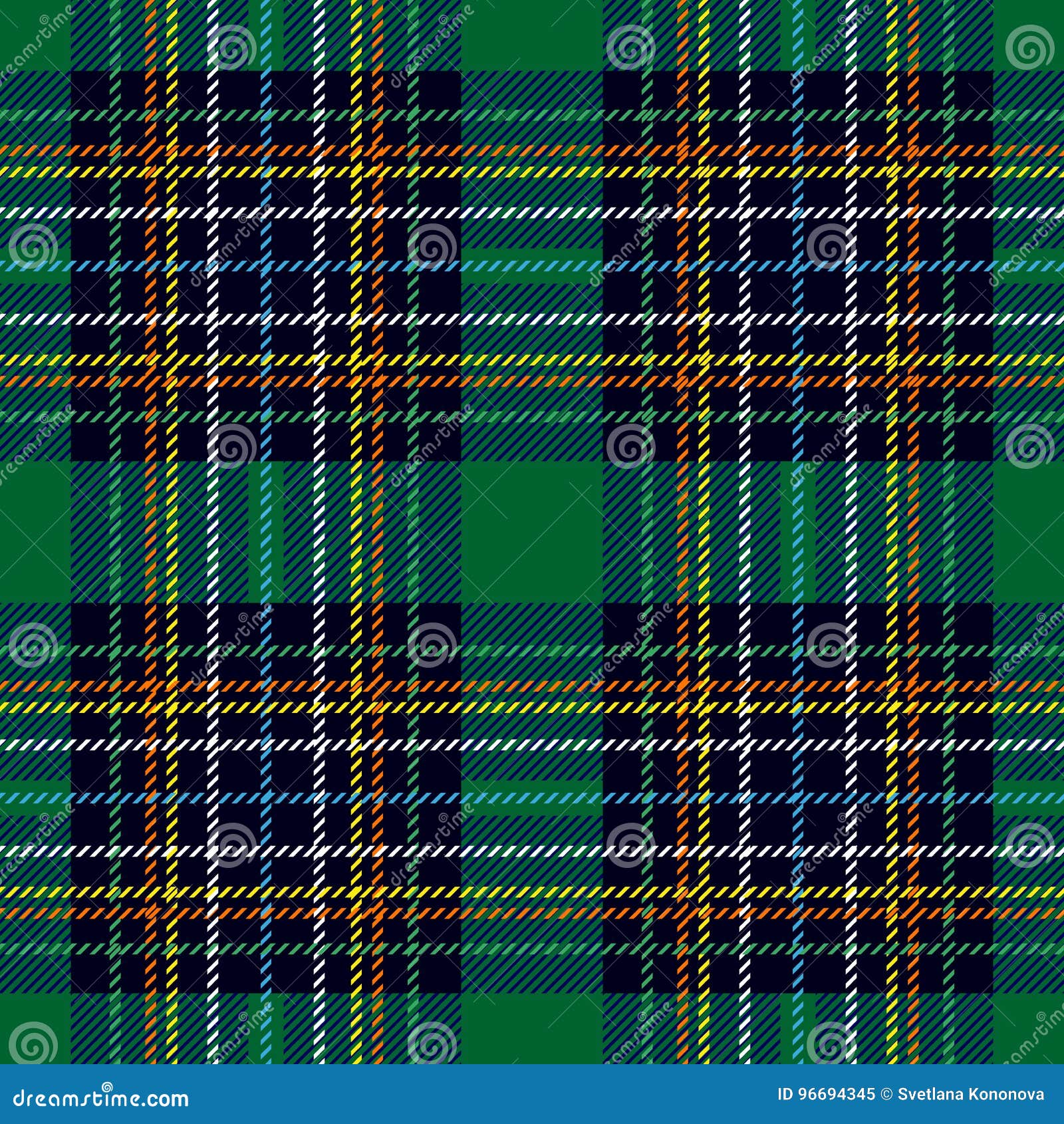 Colorful Checkered Pattern for School Uniform. Stock Vector ...