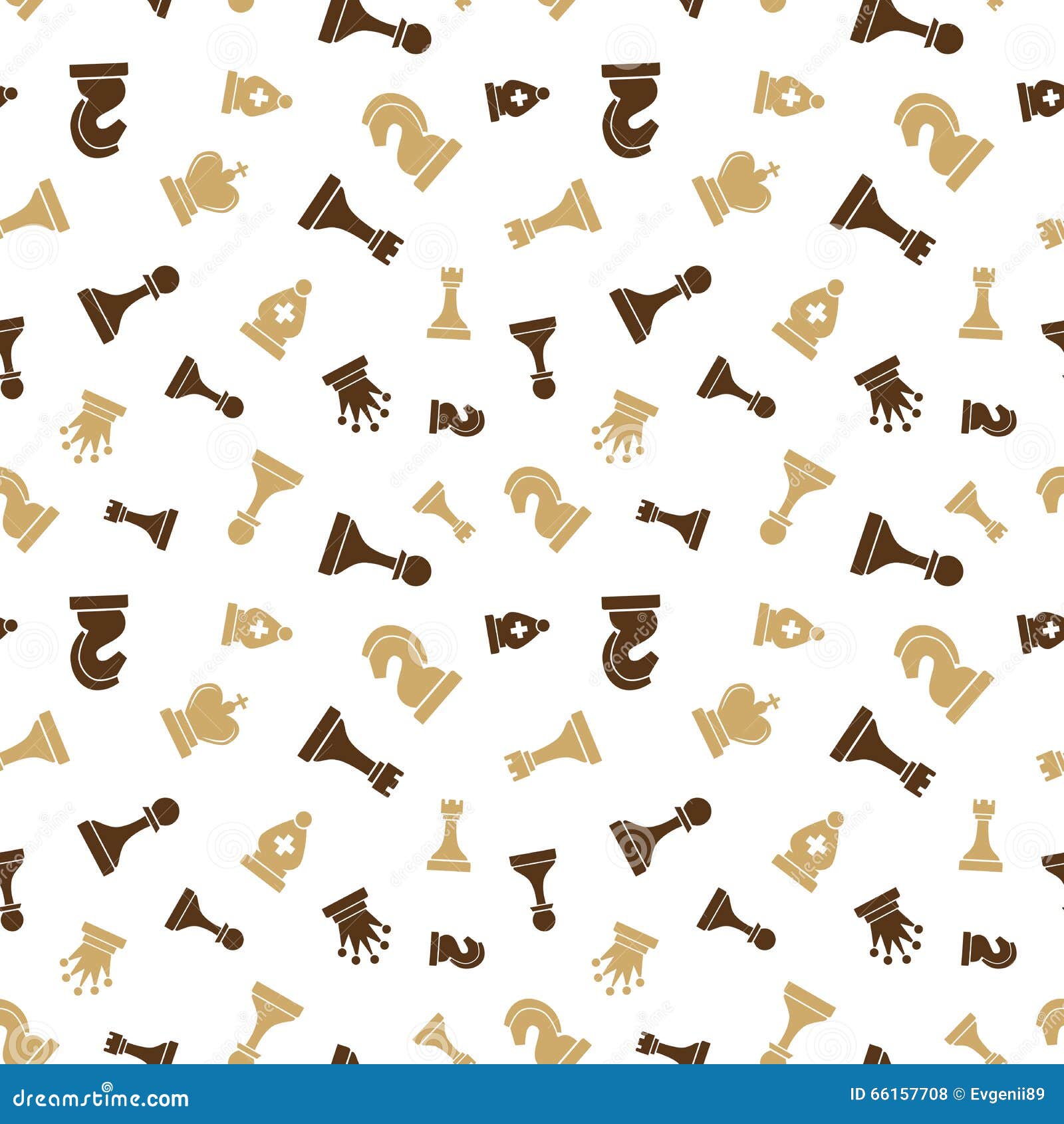 Colorful Chess Icons, Seamless Pattern Stock Vector - Illustration of ...