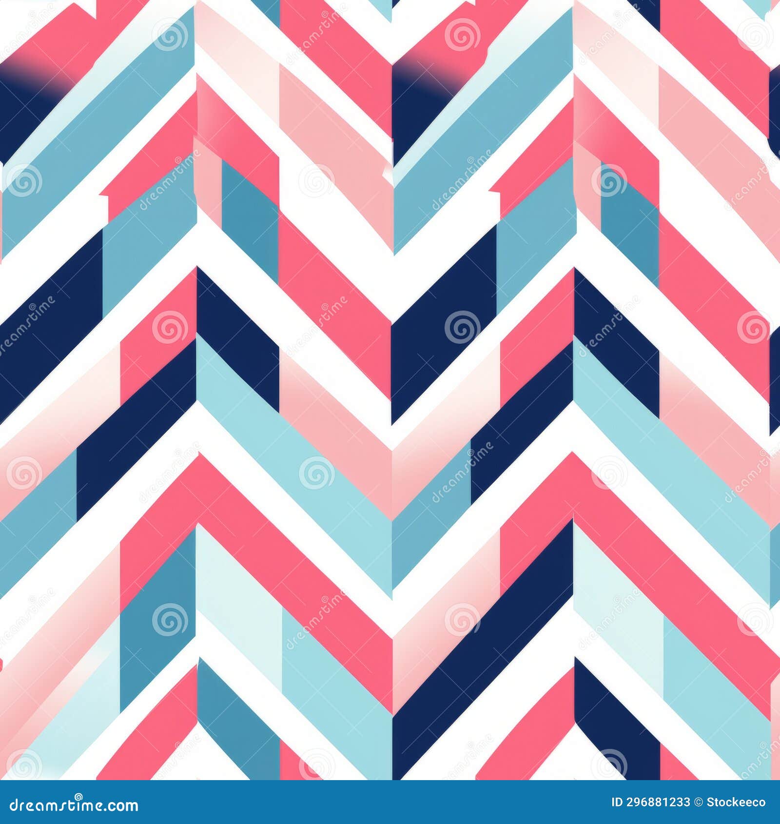 Colorful Chevron Pattern with Modular Constructivism Style Stock ...
