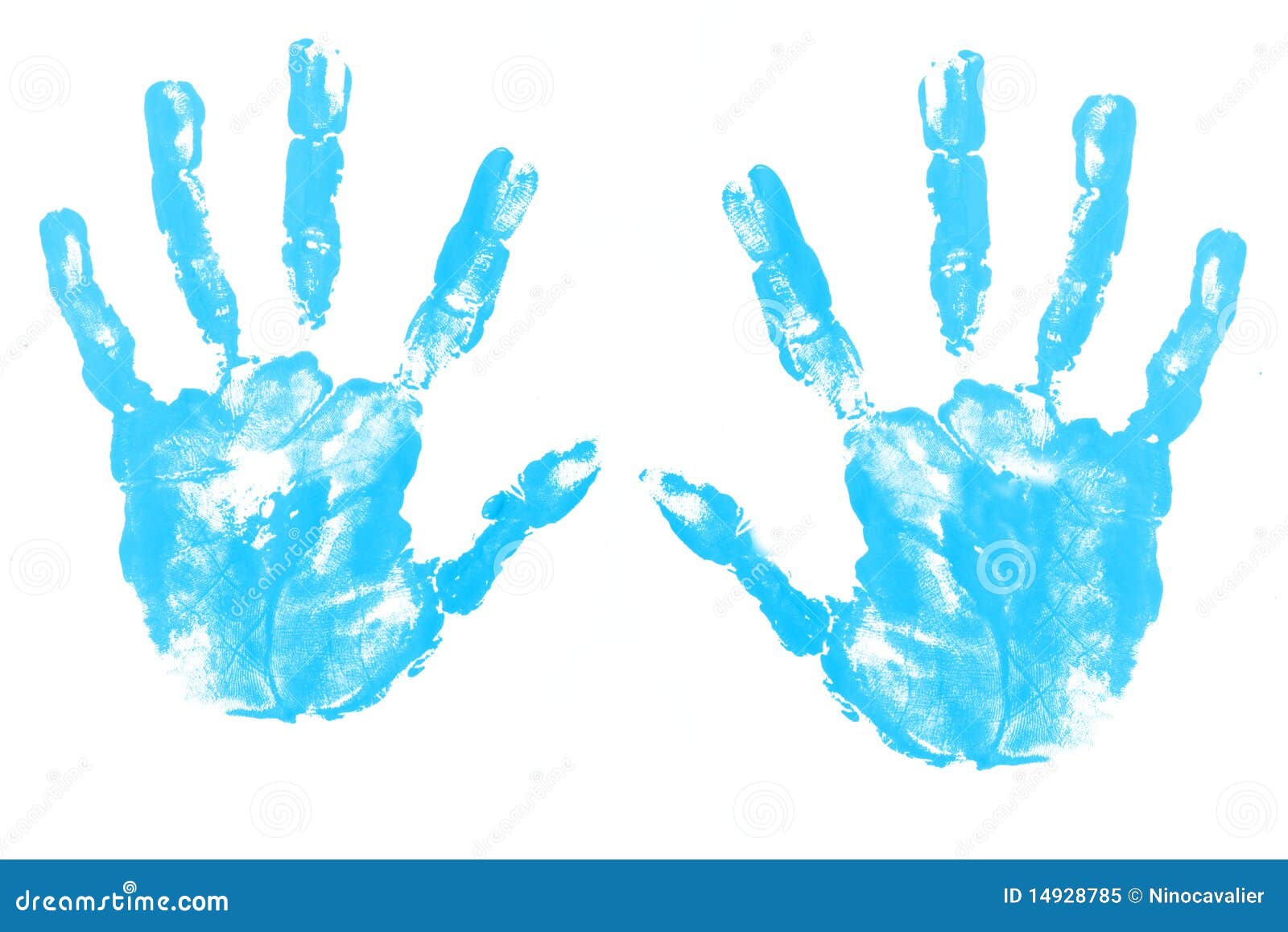 Colorful Child Hand Printed Stock Image - Image of play, symbol: 14928785