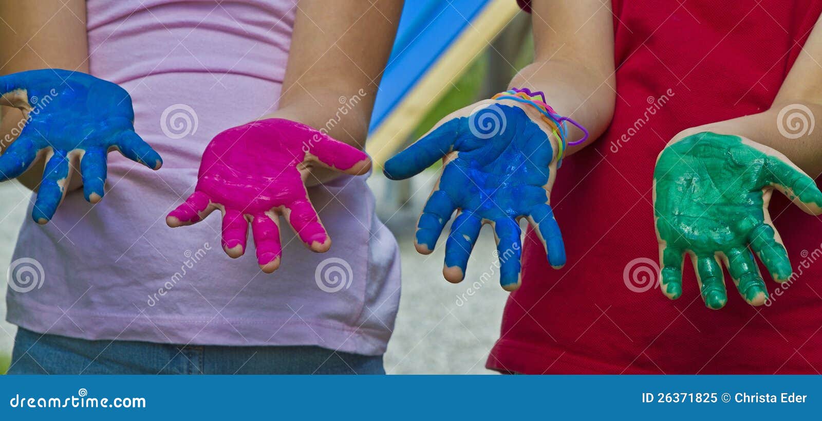 Colorful children s hands stock image. Image of hands - 26371825