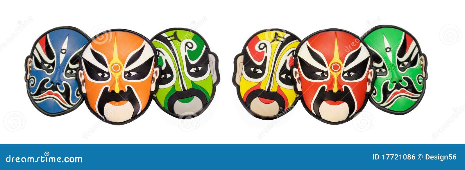 Chinese Opera Icon, Warrior And Knight Symbol Cartoon Vector ...