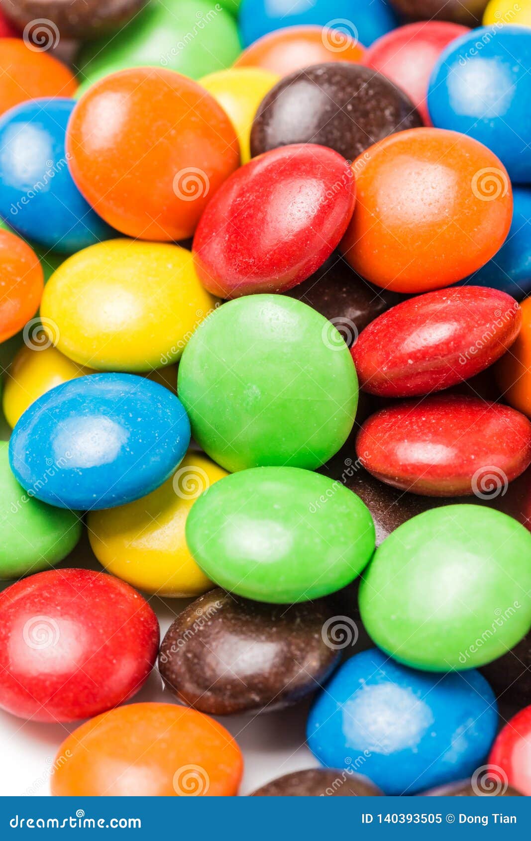 Colorful chocolate beans stock image. Image of food - 140393505