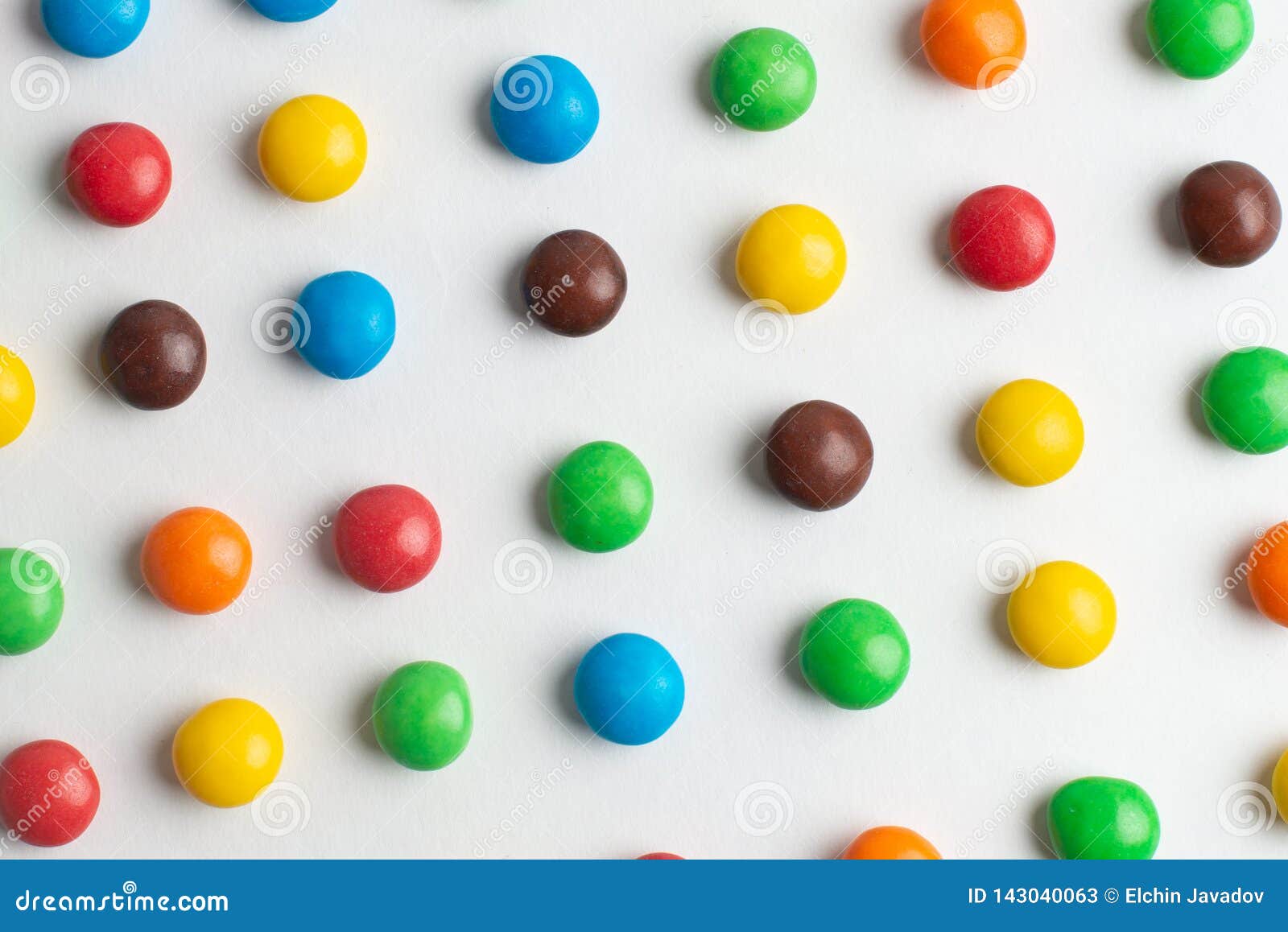 Colorful Chocolate Candies Background Stock Image - Image of bowl ...