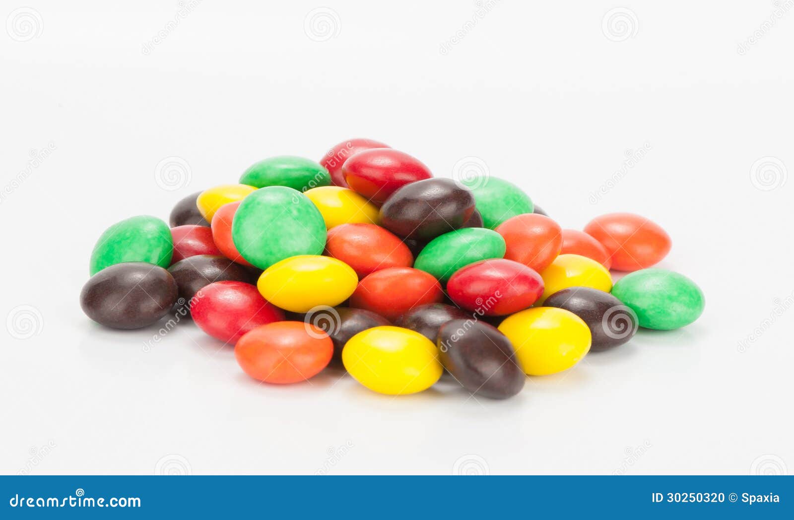 Colorful chocolate candies stock photo. Image of sugar - 30250320
