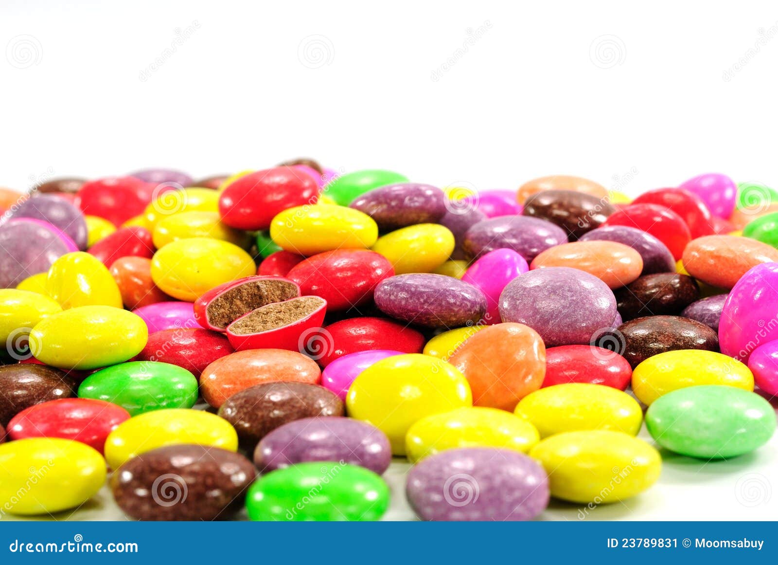 Colorful chocolate candy stock image. Image of bonbon - 23789831